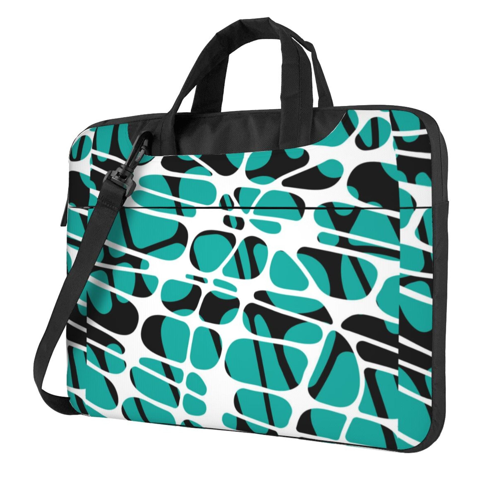 ZICANCN Laptop Case 14 inch, Mesh Fashion Square Plaid Work Shoulder ...