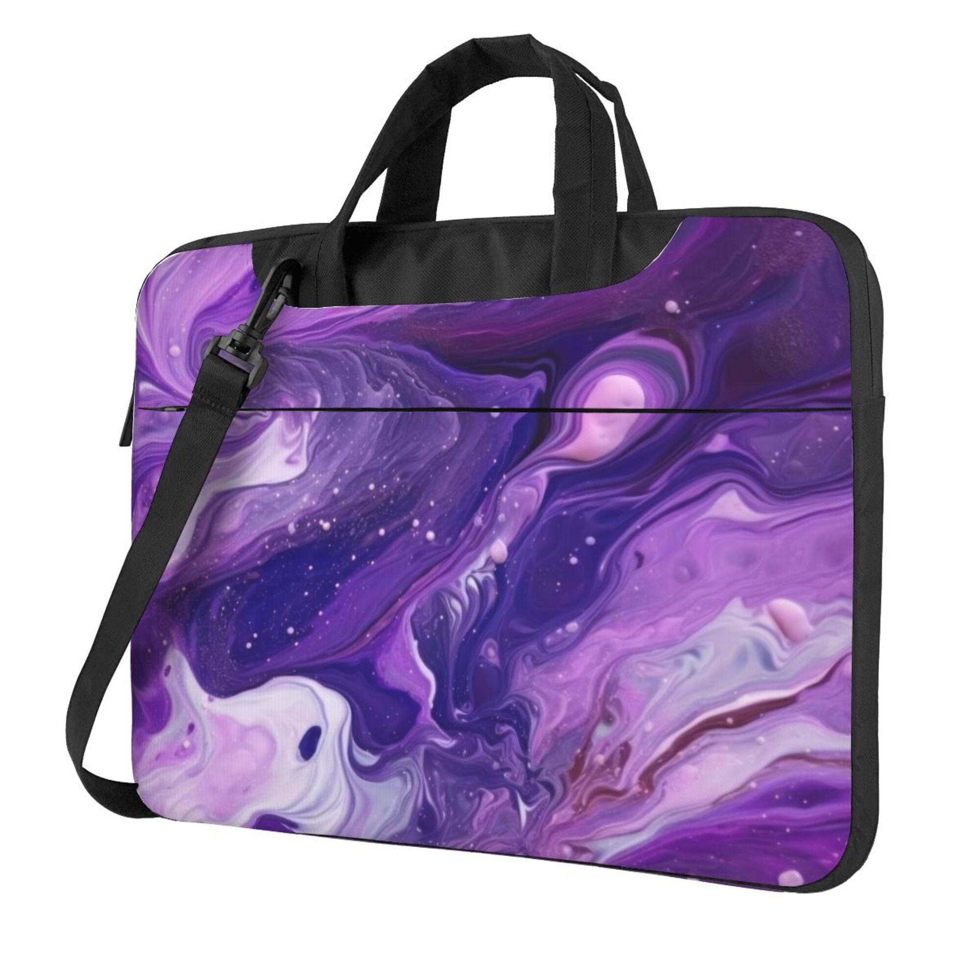 ZICANCN Laptop Case 14 inch, Purple Aperture Coloring Work Shoulder ...