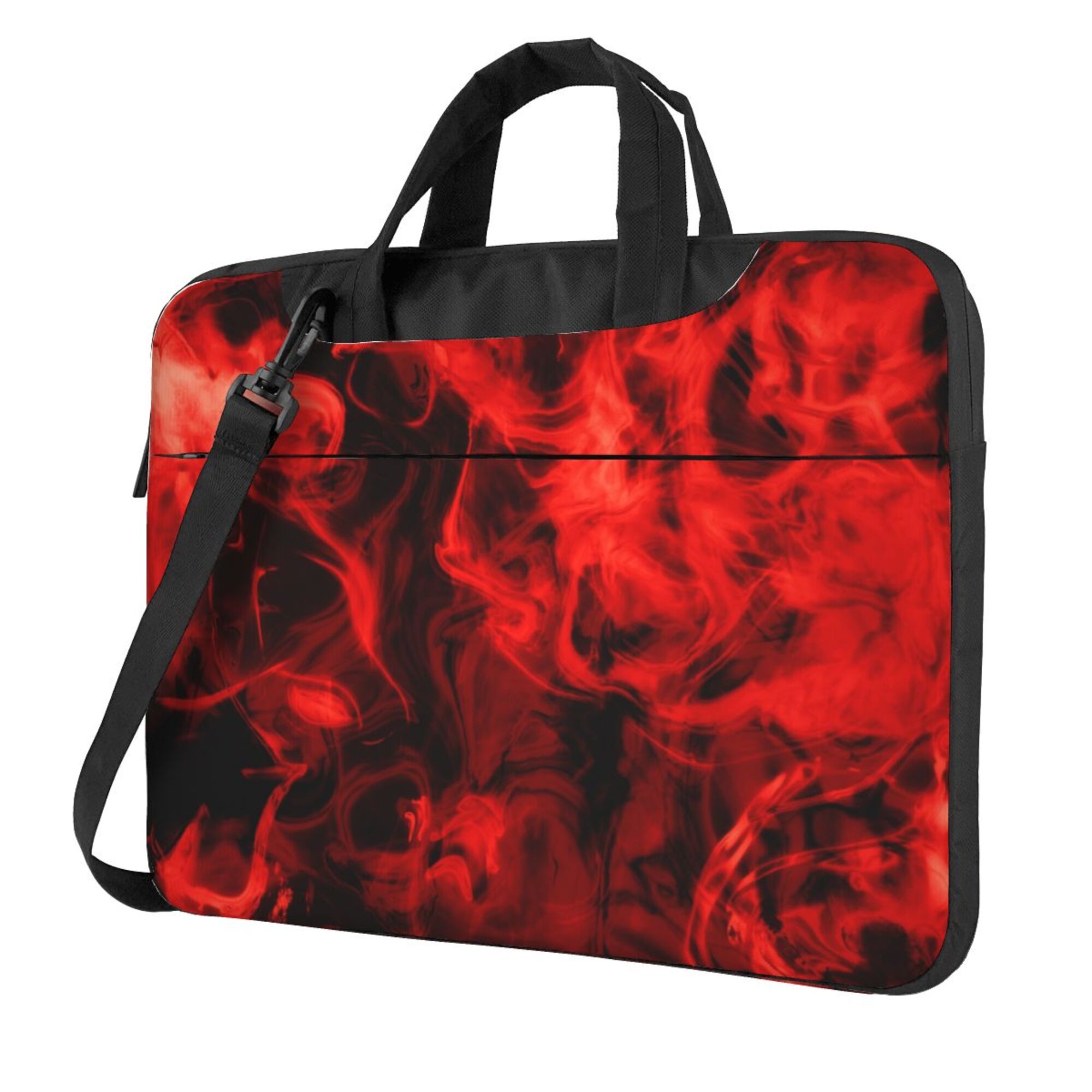 ZICANCN Laptop Case 14 inch, Smoke Background Texture Work Shoulder ...