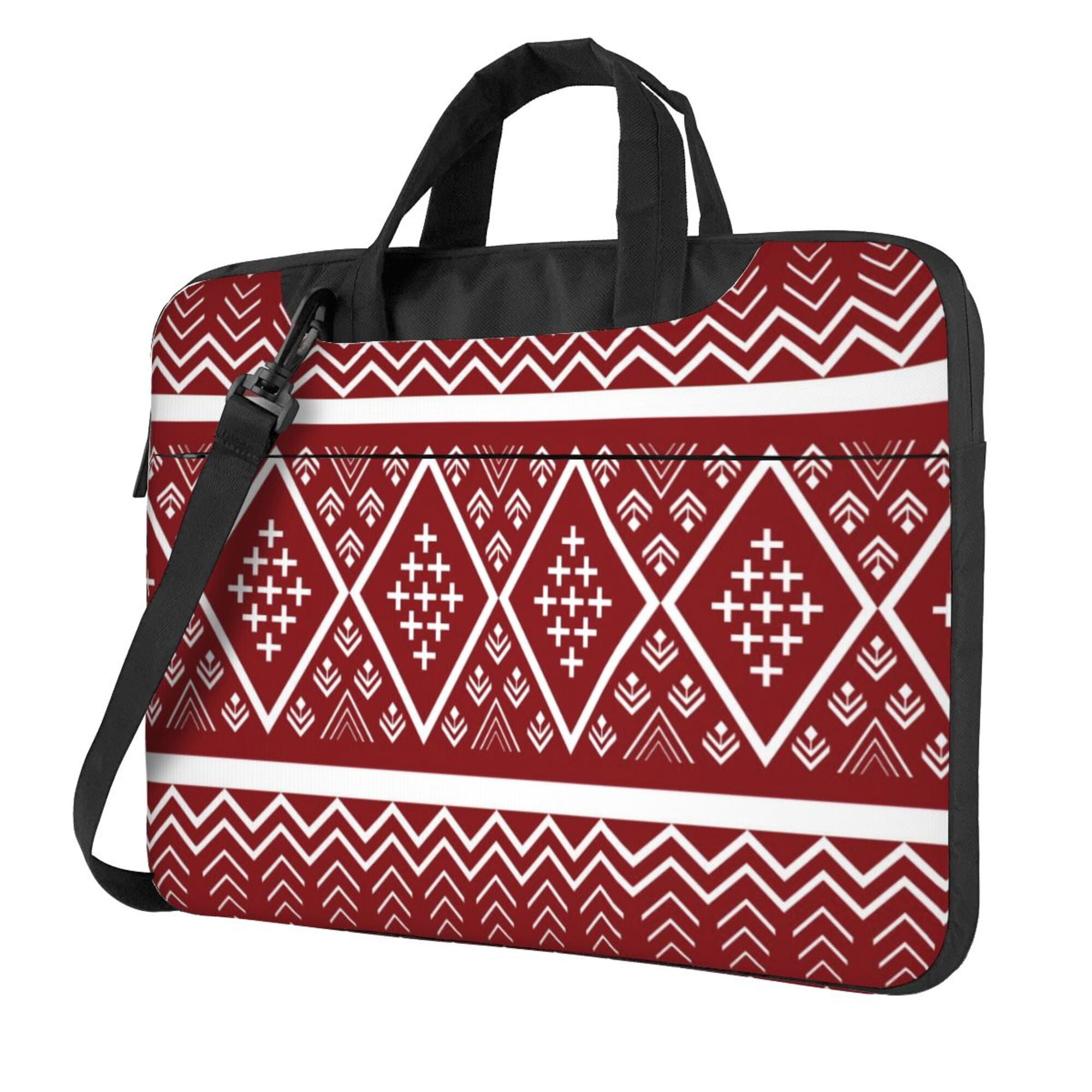 ZICANCN Laptop Case 14 inch, Tribal Ethnic Aztec Ikat Work Shoulder ...