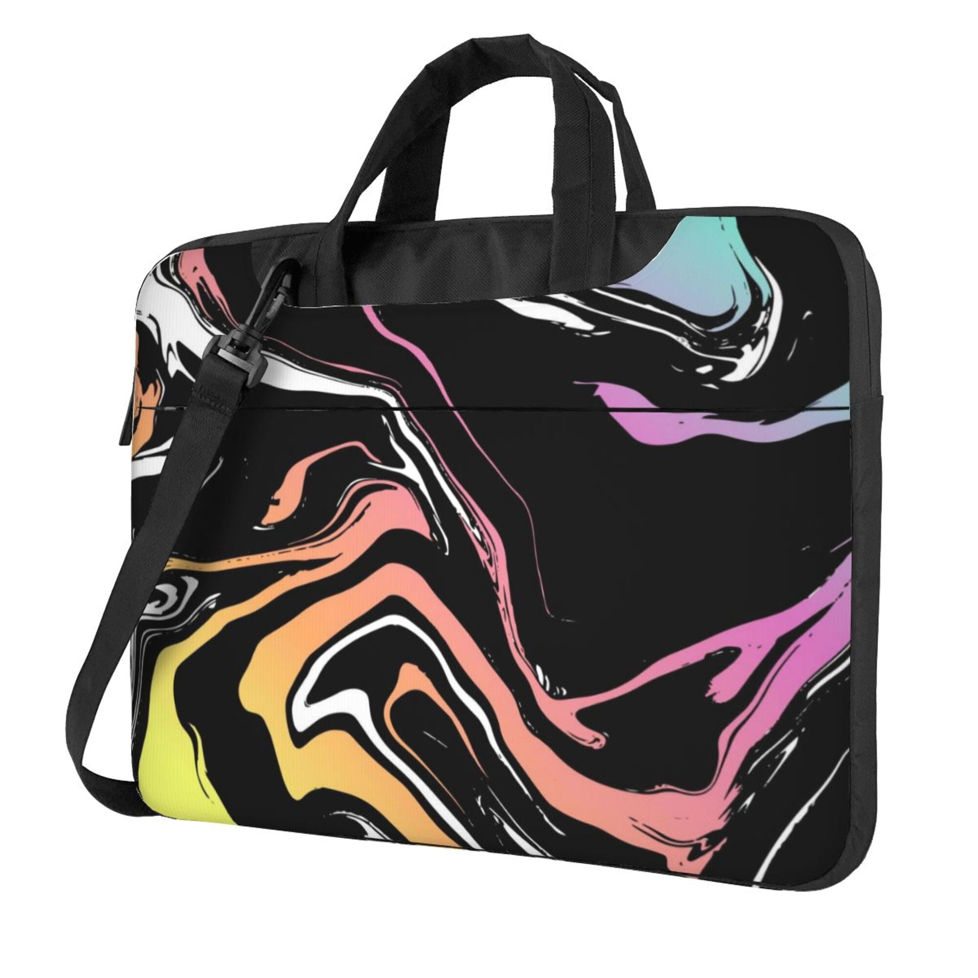ZICANCN Laptop Case 15.6 inch, Abstract Modern Dark Marble Work ...