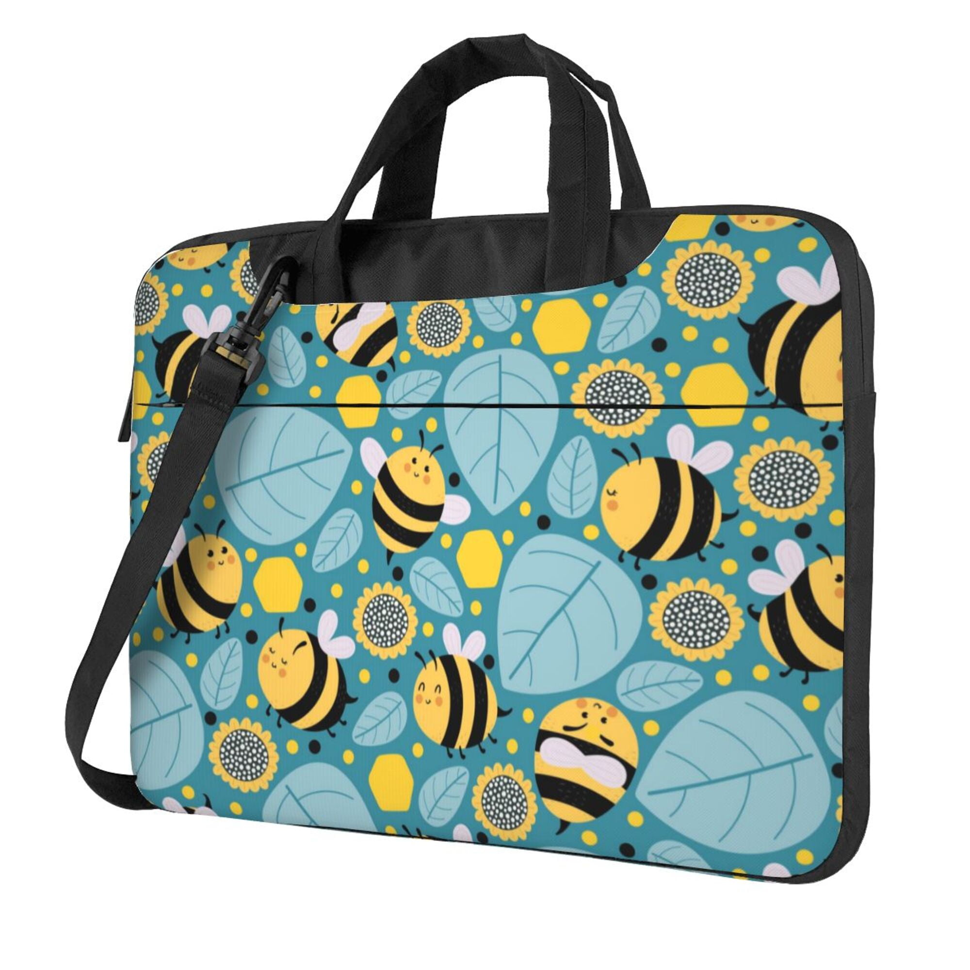 ZICANCN Laptop Case 15.6 inch, Cartoon Bumble Bee Sunflower Work ...