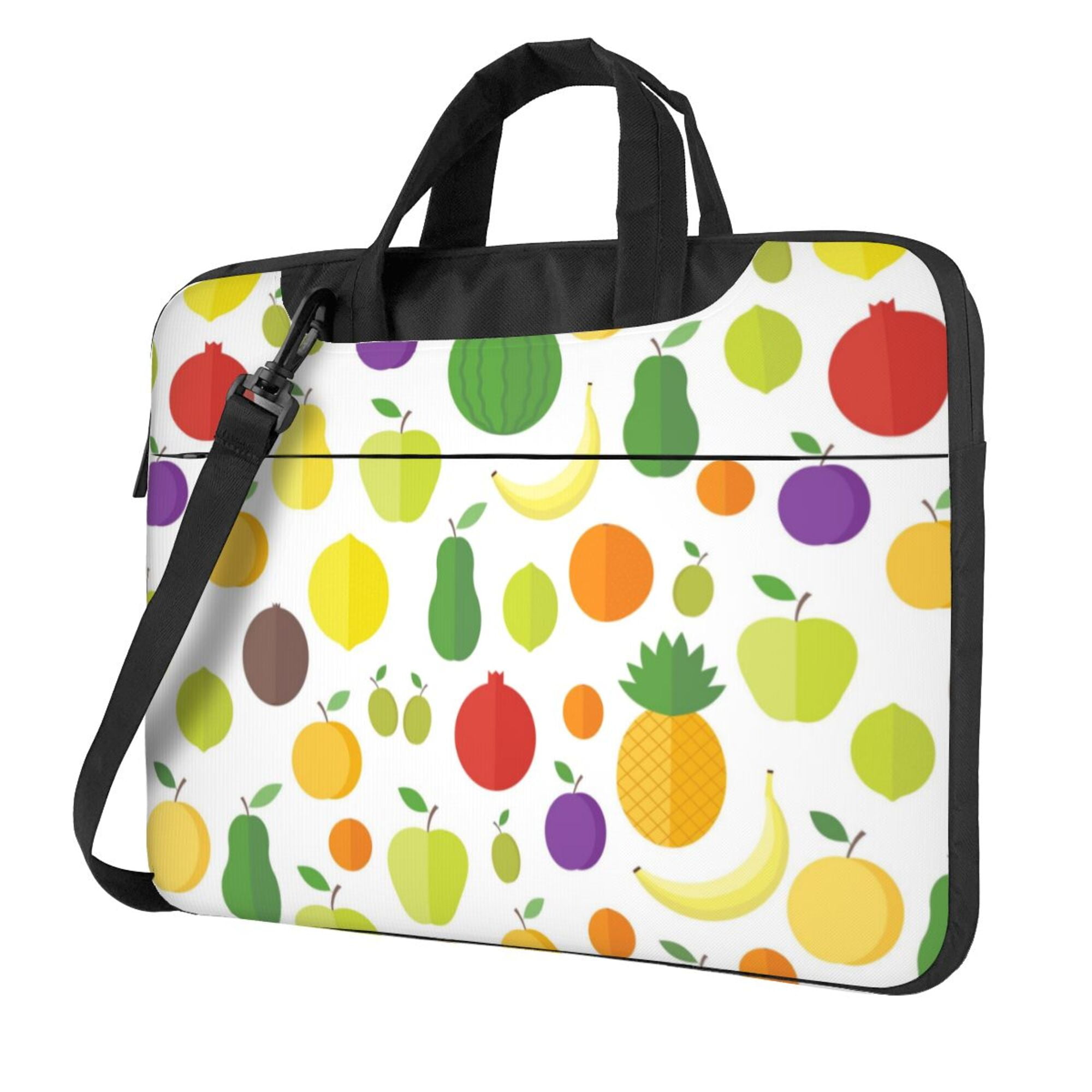 ZICANCN Laptop Case 15.6 inch, Lime Avocado Lemon Fruits Work Shoulder ...