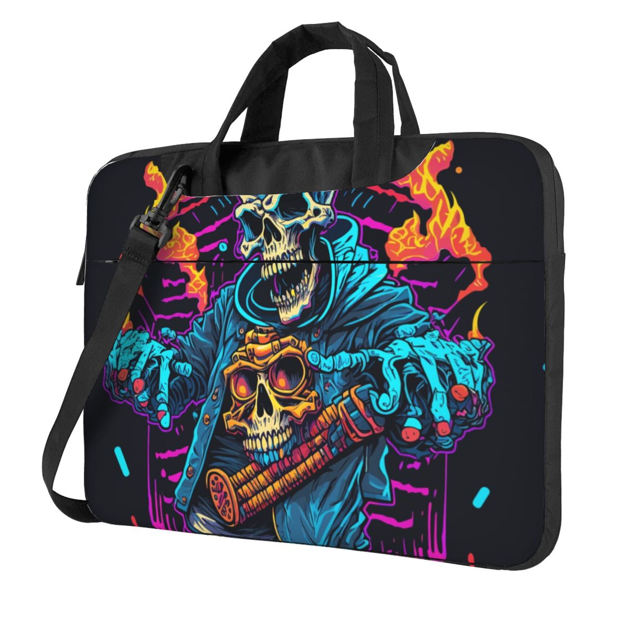 ZICANCN Laptop Case 15.6 inch, Realidtic Evil Sins Work Shoulder ...