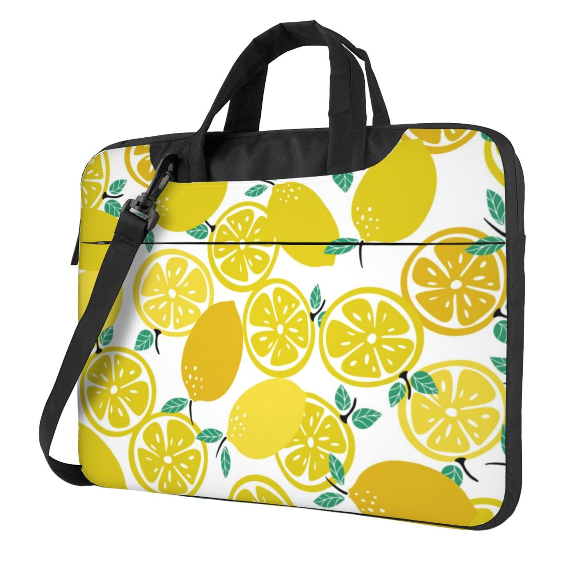 ZICANCN Laptop Case 15.6 inch, Sweet Sour Lemon Work Shoulder Messenger ...