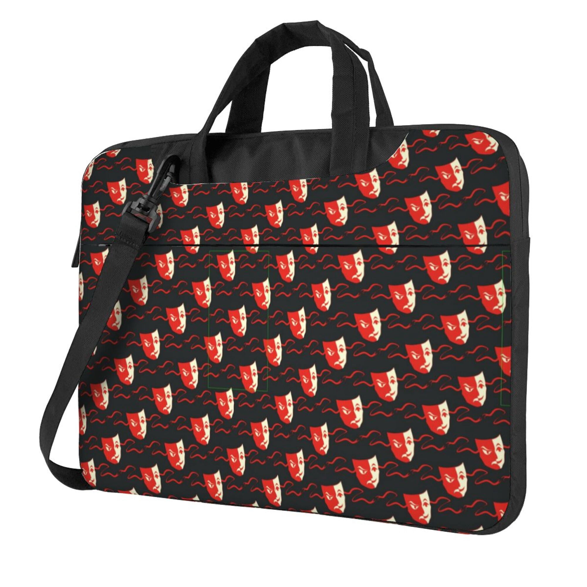 ZICANCN Laptop Case 15.6 inch, Theater Role Masks Work Shoulder ...
