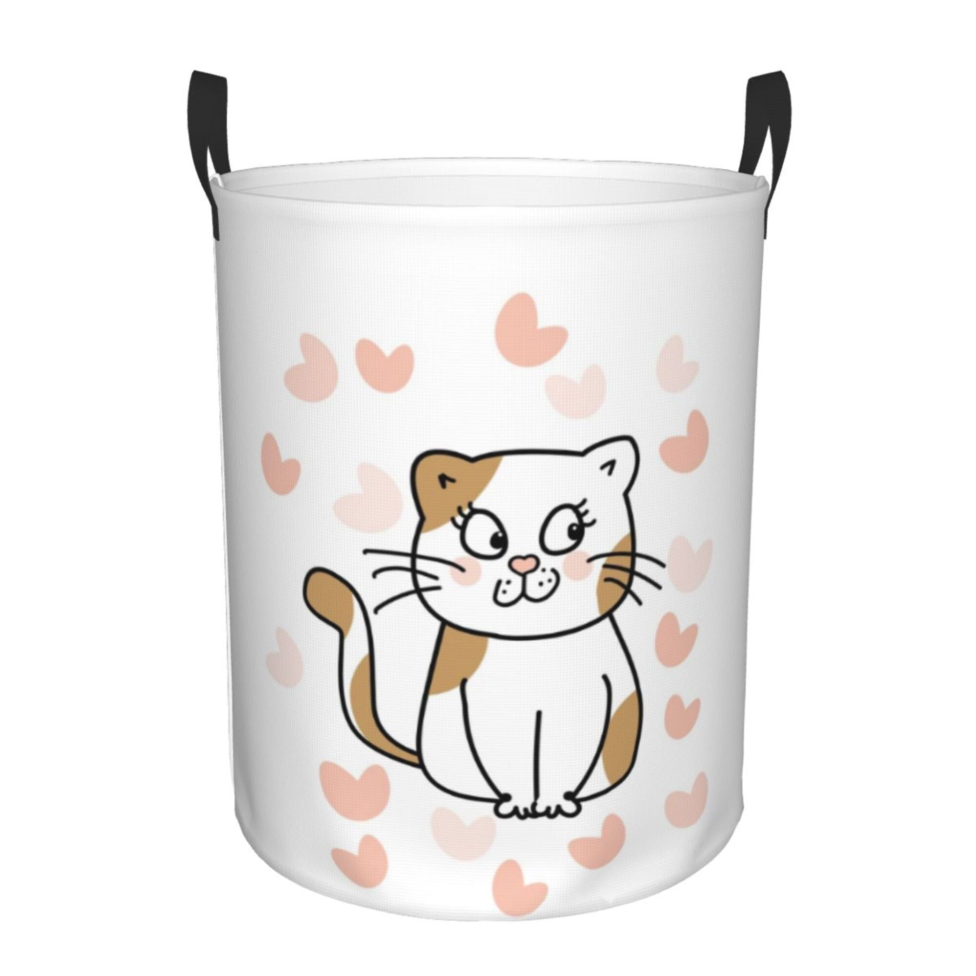 ZICANCN Laundry Basket Organizer, Cat Kitten Cartoon Collapsible Hamper ...