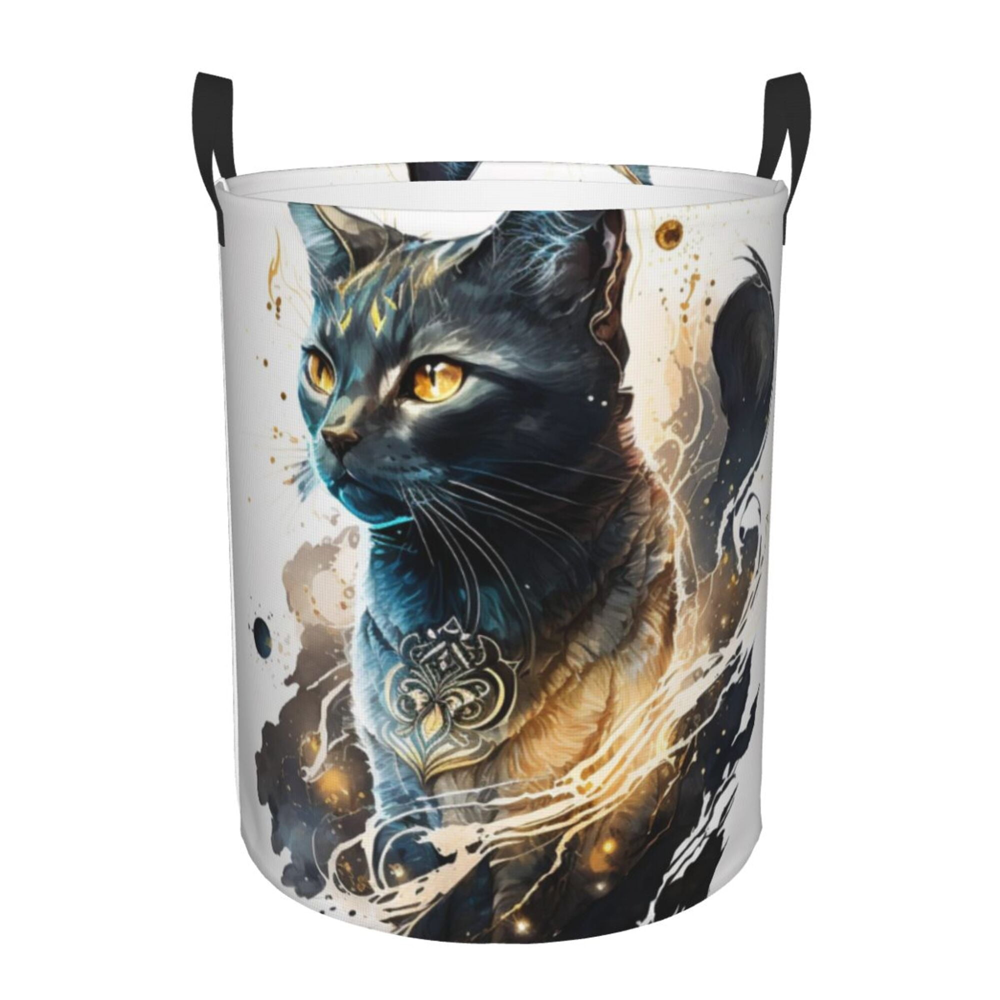 ZICANCN Laundry Basket Organizer, Cat Kitten Collapsible Hamper for ...