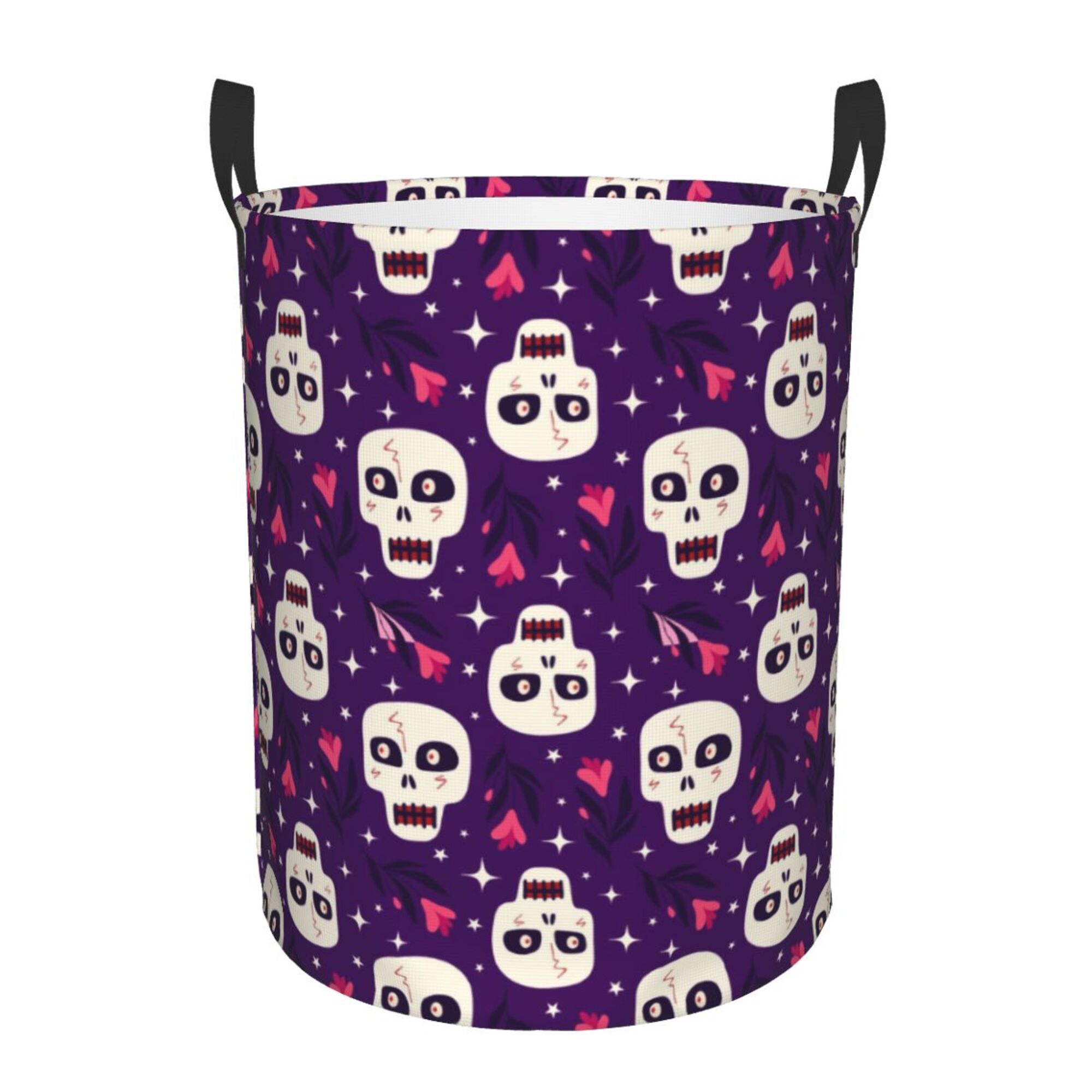 ZICANCN Laundry Basket Organizer, Catrina Muertos Spooky Skeleton ...