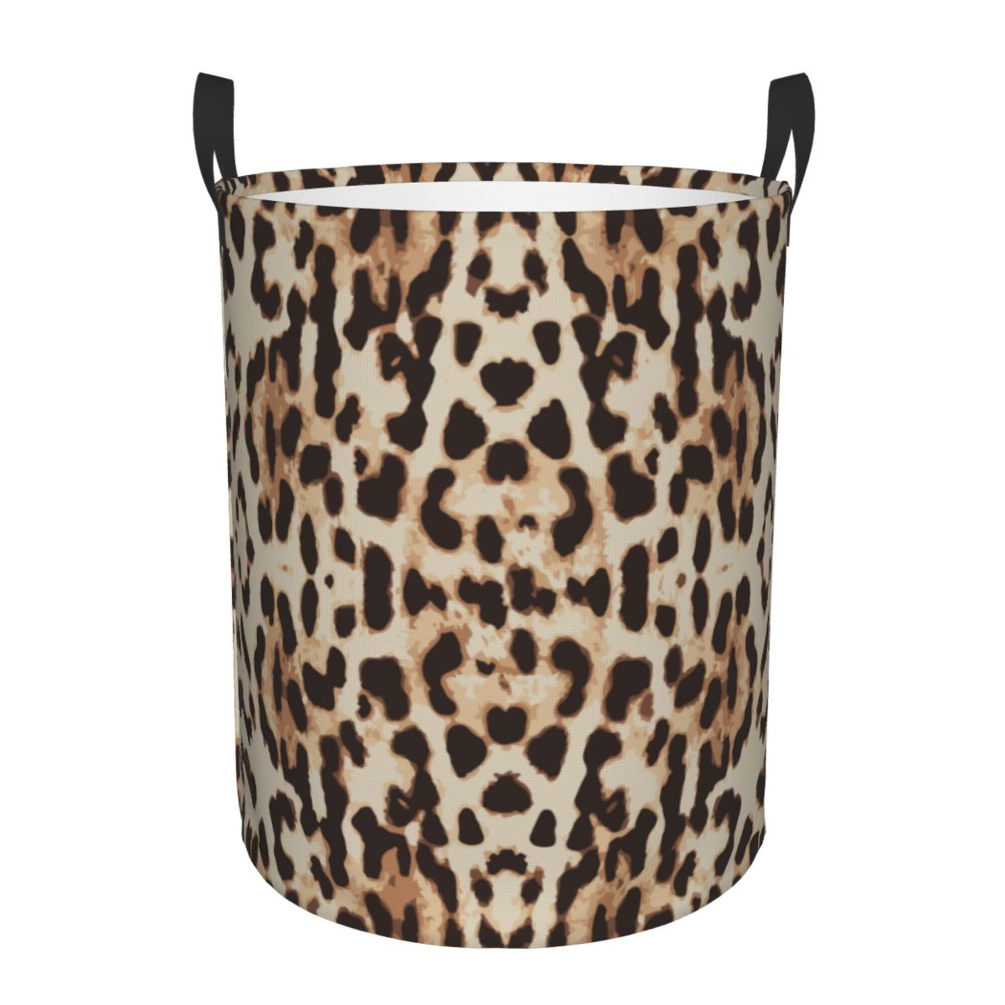 ZICANCN Laundry Basket Organizer, Funky Leopard Print Collapsible ...