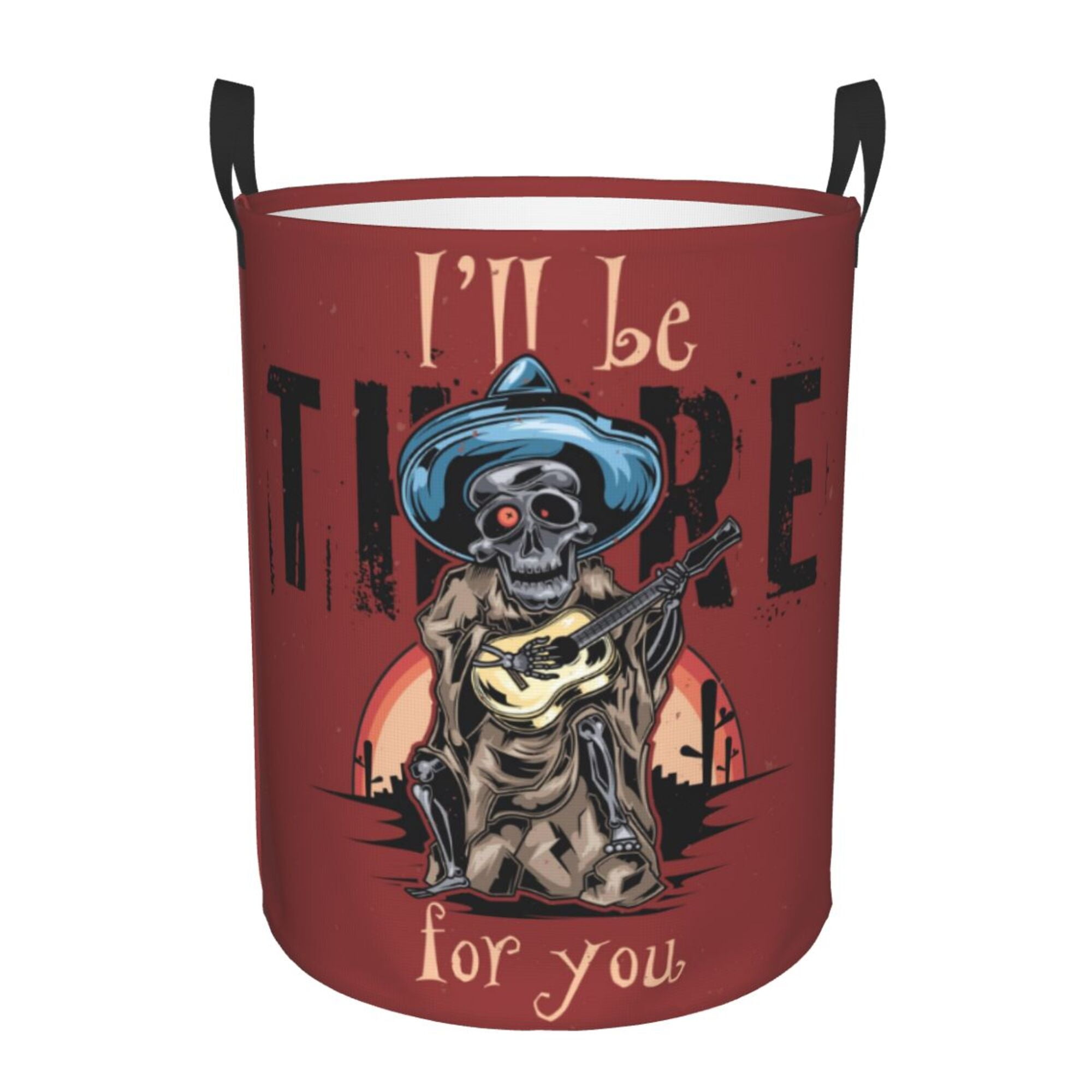 ZICANCN Laundry Basket Organizer, Mexican Skull Bones Dead Collapsible ...