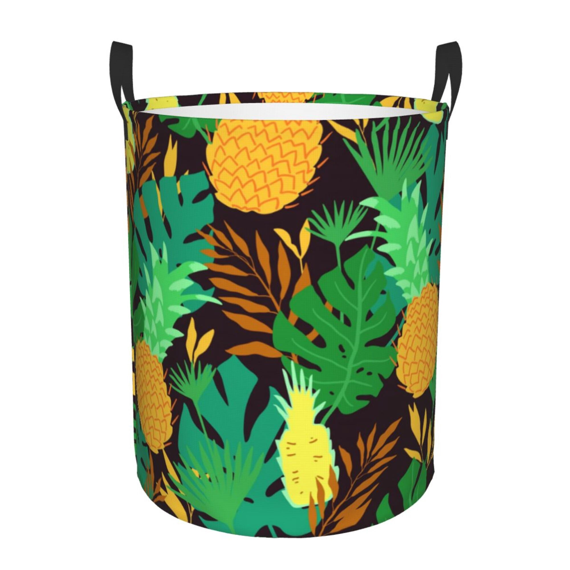 ZICANCN Laundry Basket Organizer, Pineapple Jungle Leaf Branch ...