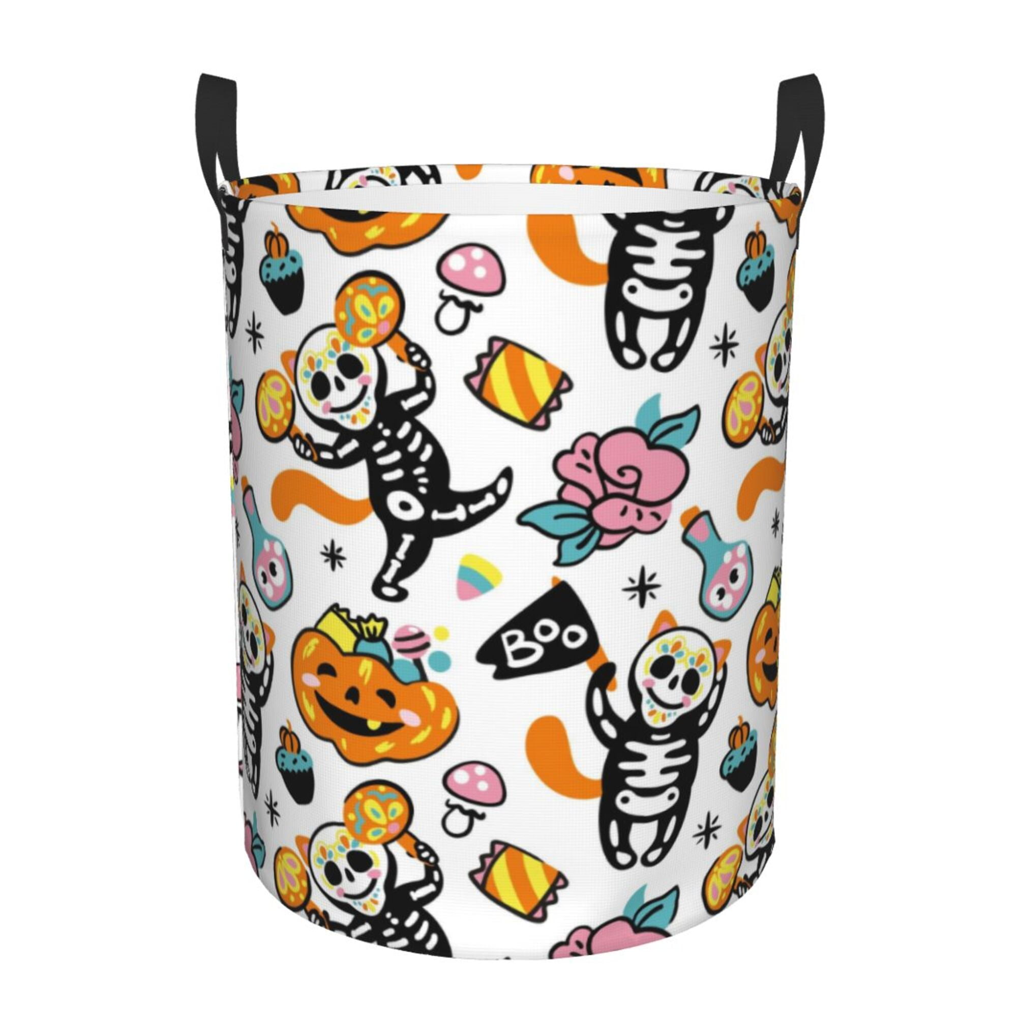 ZICANCN Laundry Basket Organizer, Skeleton Roza Collapsible Hamper for ...