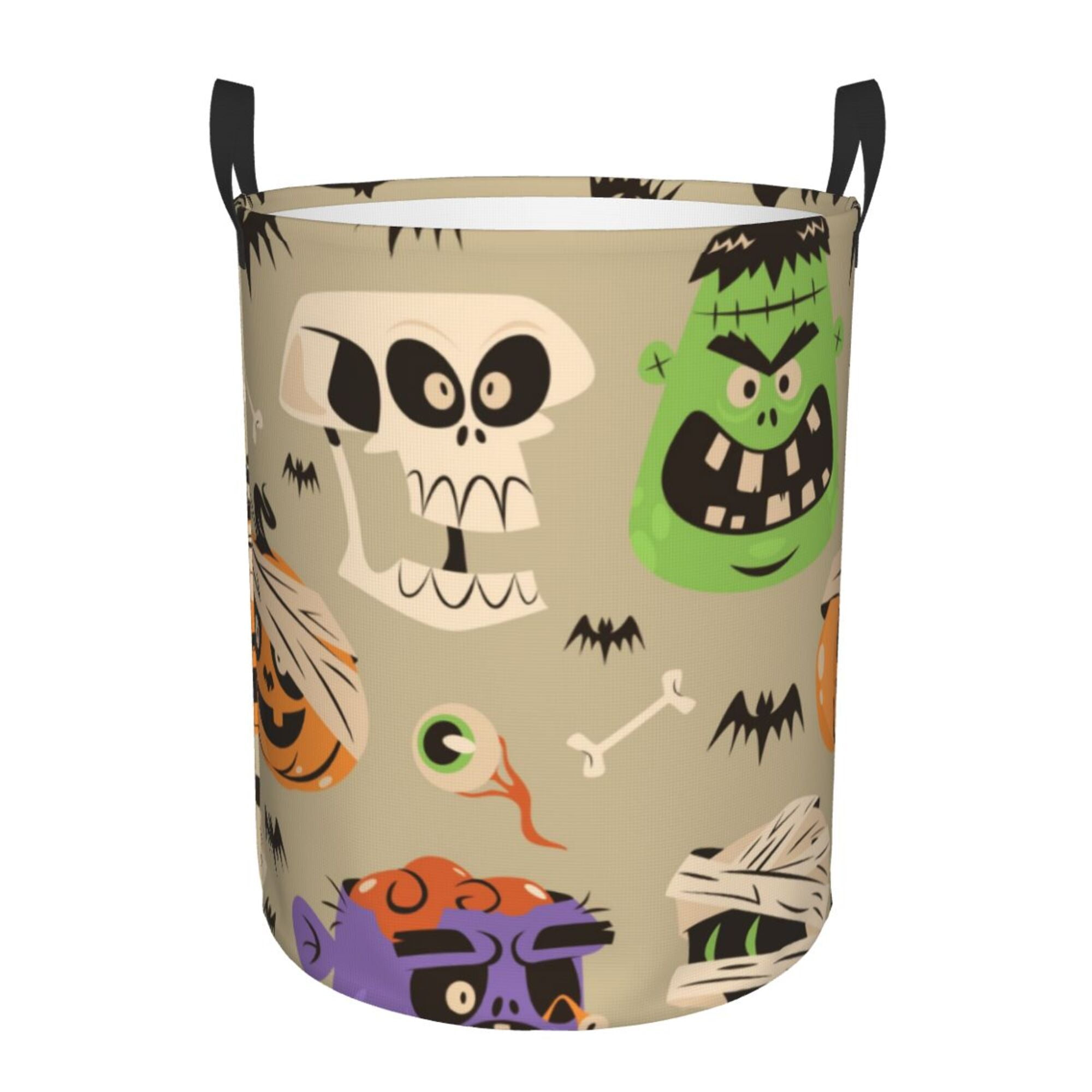 ZICANCN Laundry Basket Organizer, Wounded Pumpkin Ghost Monster ...