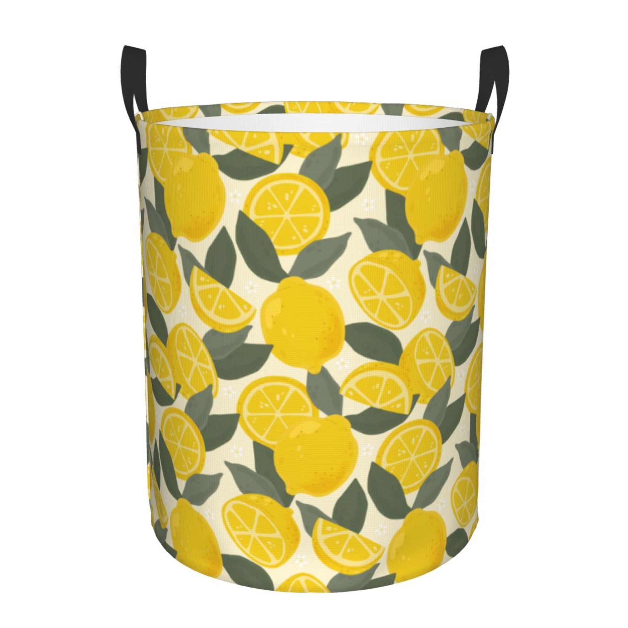 ZICANCN Laundry Basket Organizer, Yellow Sour Sweet Lemon Collapsible ...