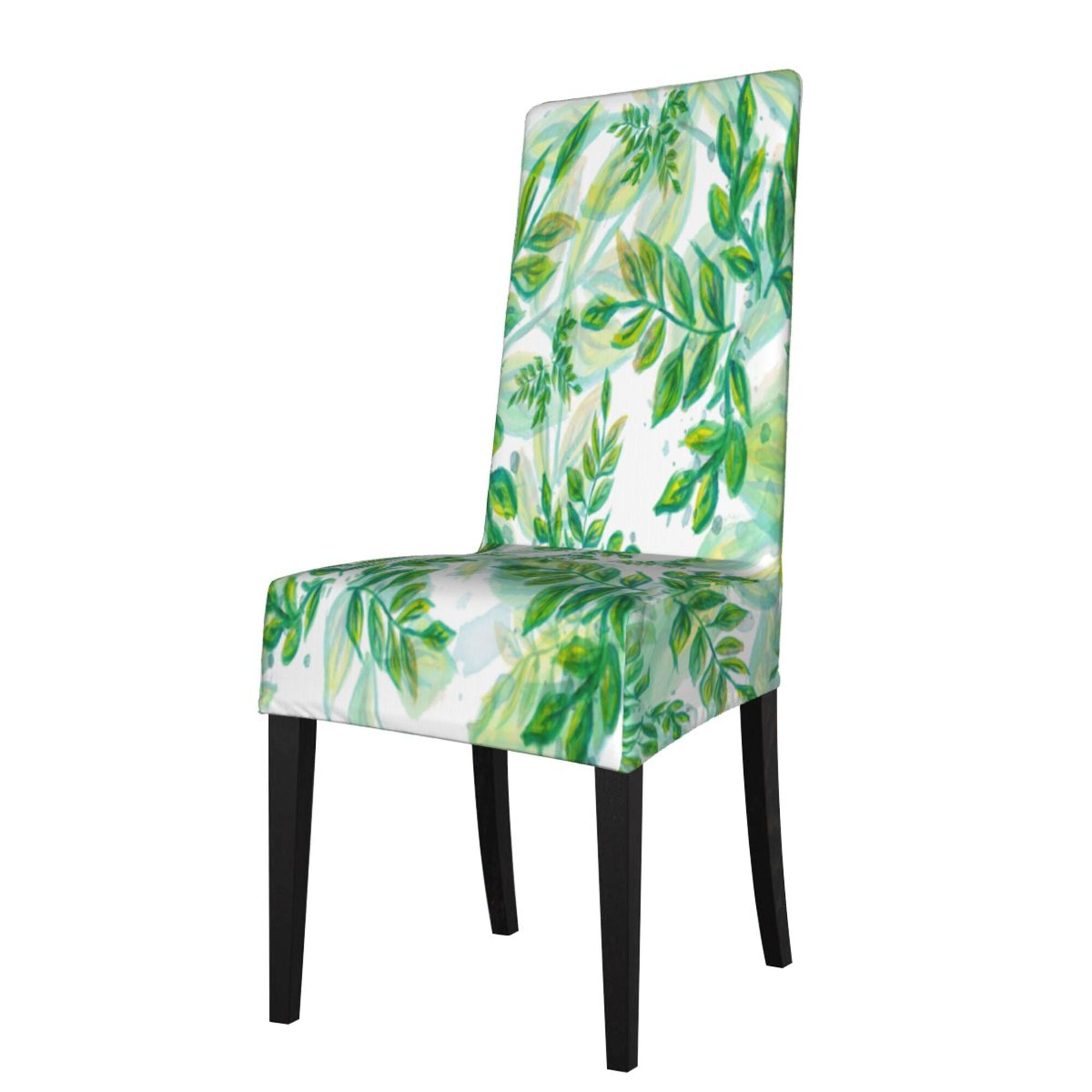 ZICANCN Leaves Green Pattern Chair Protectors Seat Covers , Dining ...