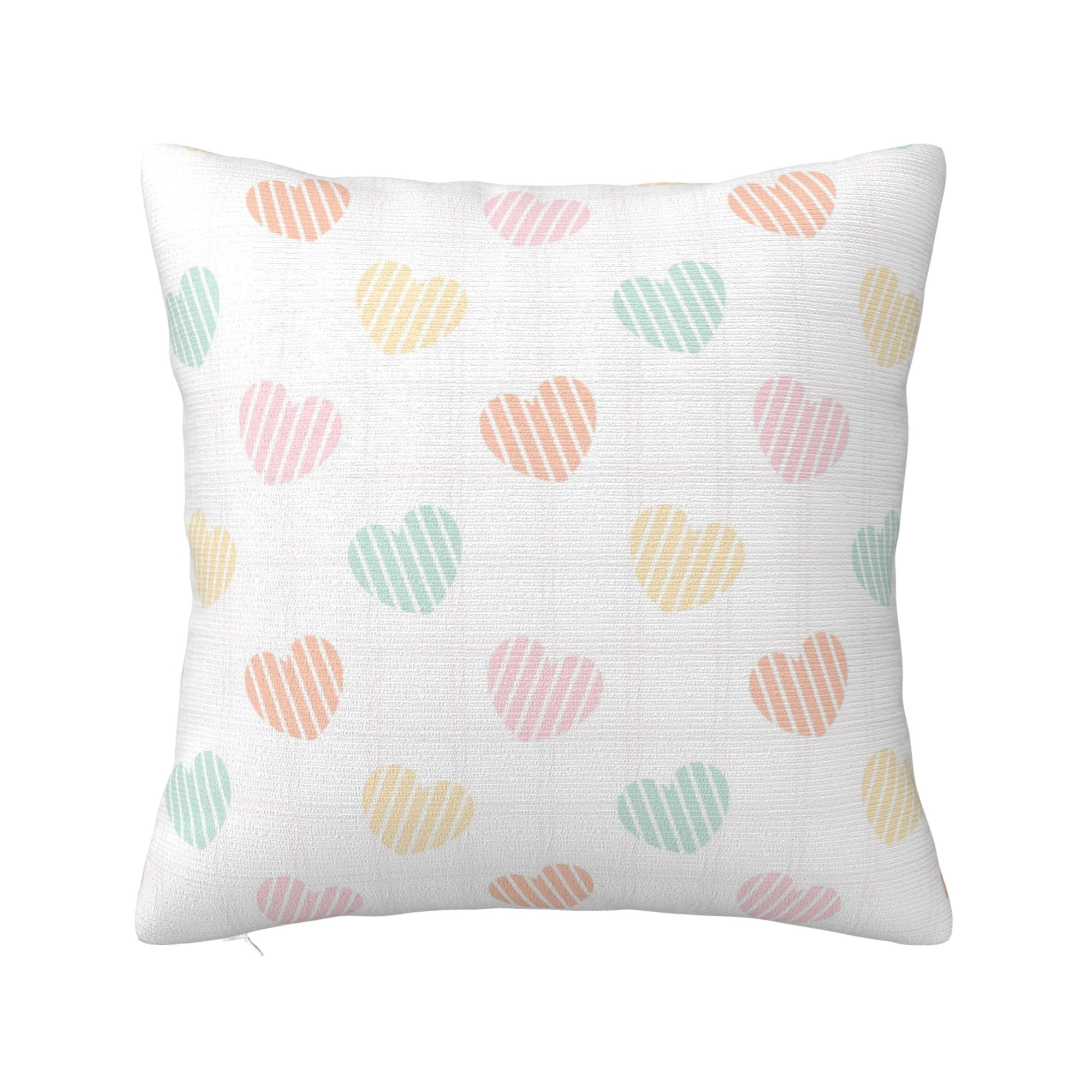 ZICANCN Lines Love Splicing Throw Pillow Covers, Bed Couch Sofa Knit ...