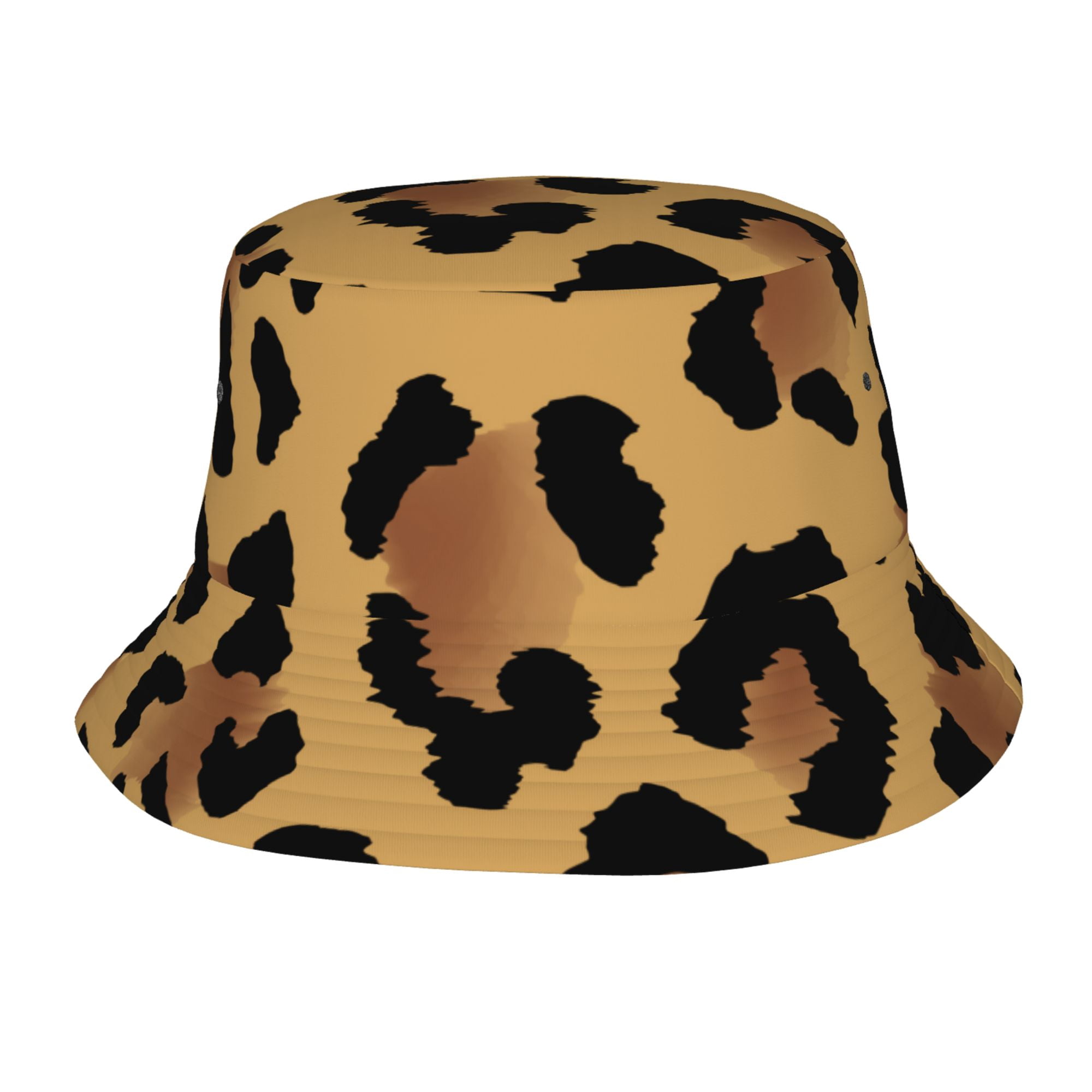 ZICANCN Modern Handsome Leopard Bucket Hat , Unisex Print Double-Side ...