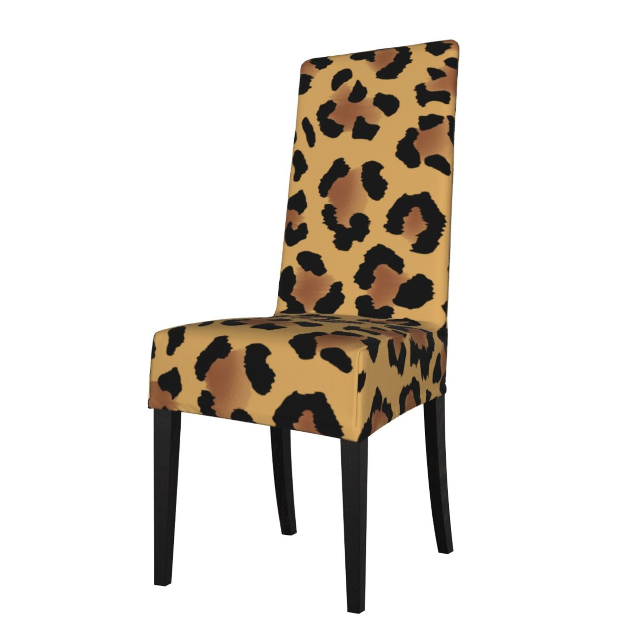 ZICANCN Modern Handsome Leopard Chair Protectors Seat Covers , Dining ...