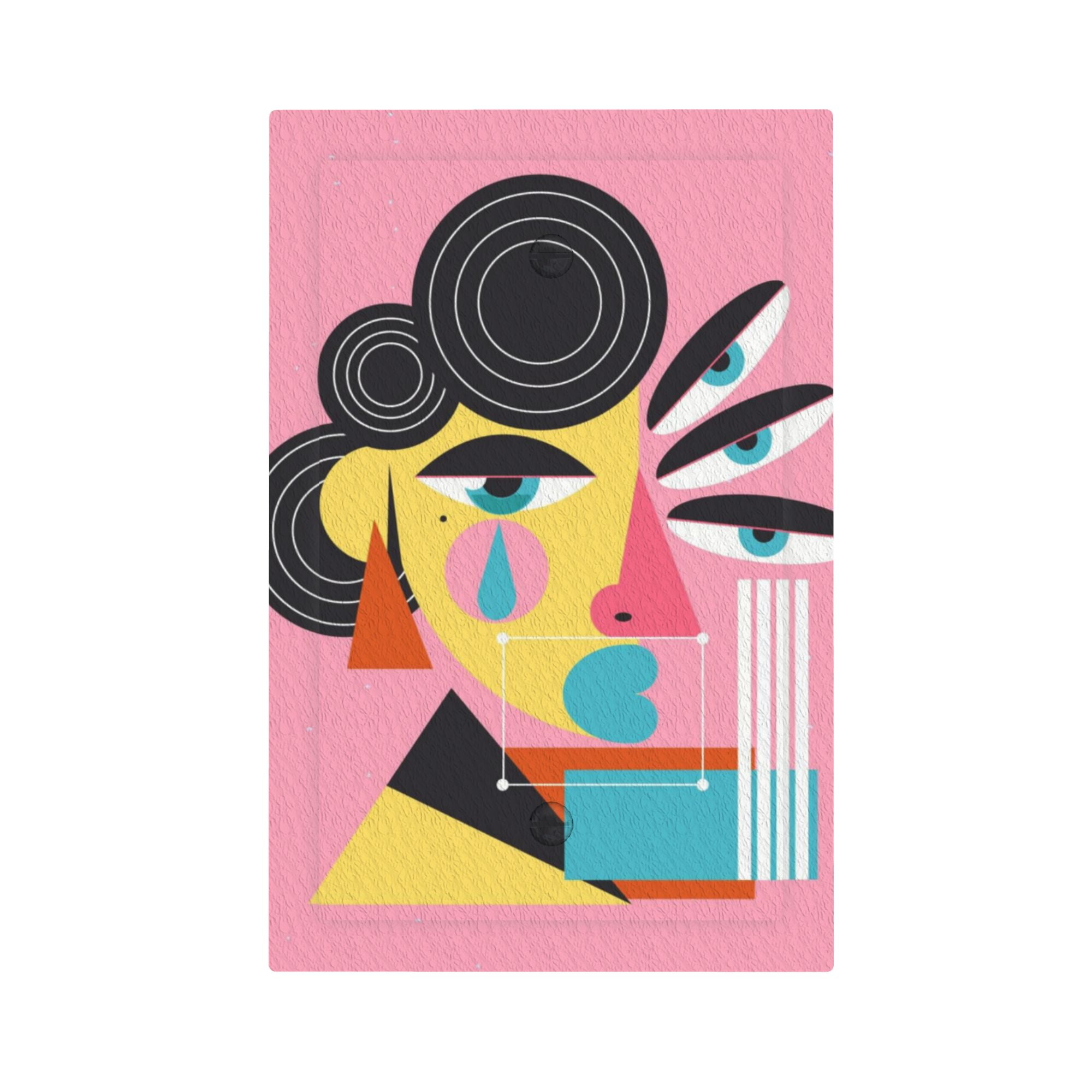 ZICANCN Outlet Covers Wall Plate, Abstract Art Female Line Light Switch ...