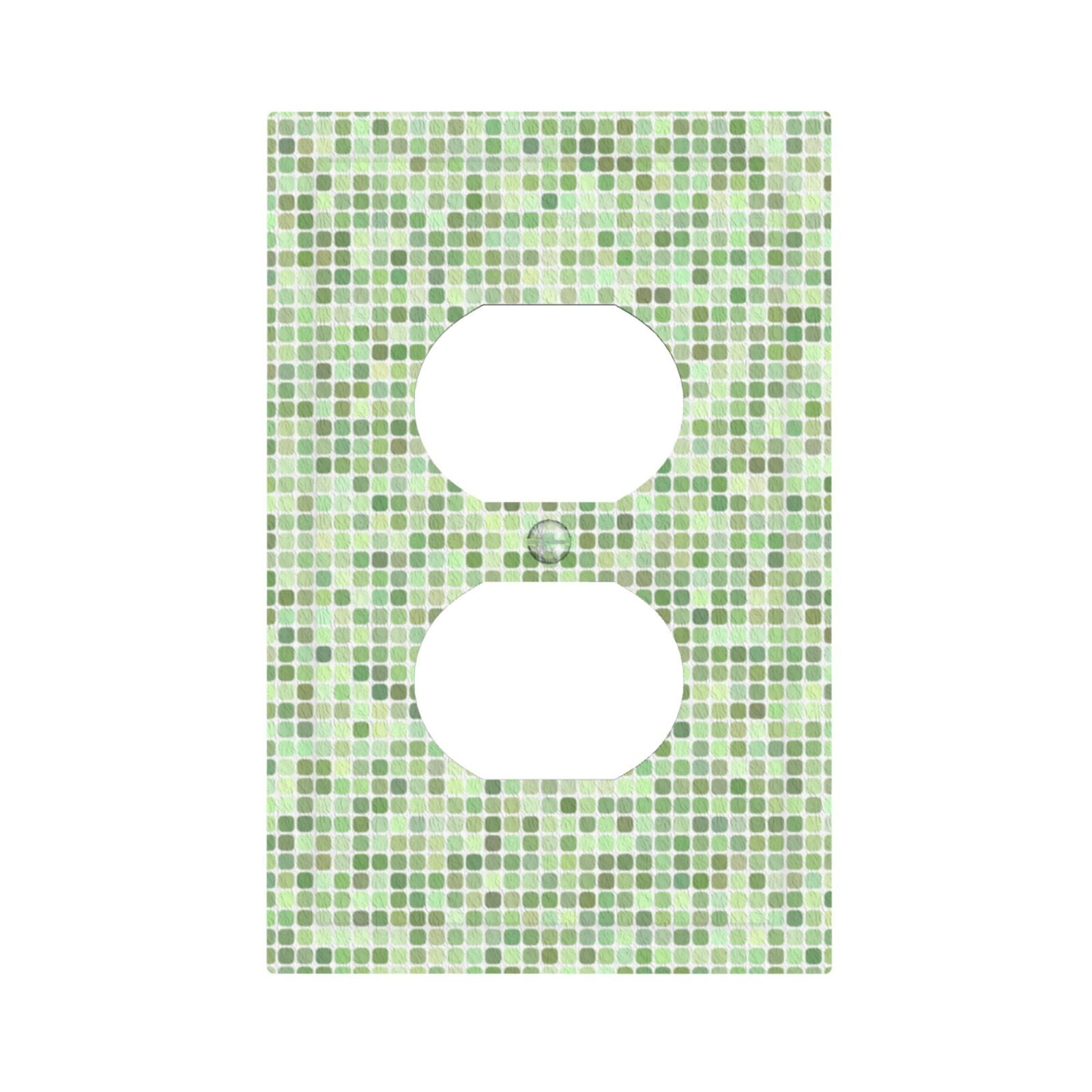 ZICANCN Outlet Covers Wall Plate, Abstract Geometric Squares Texture ...