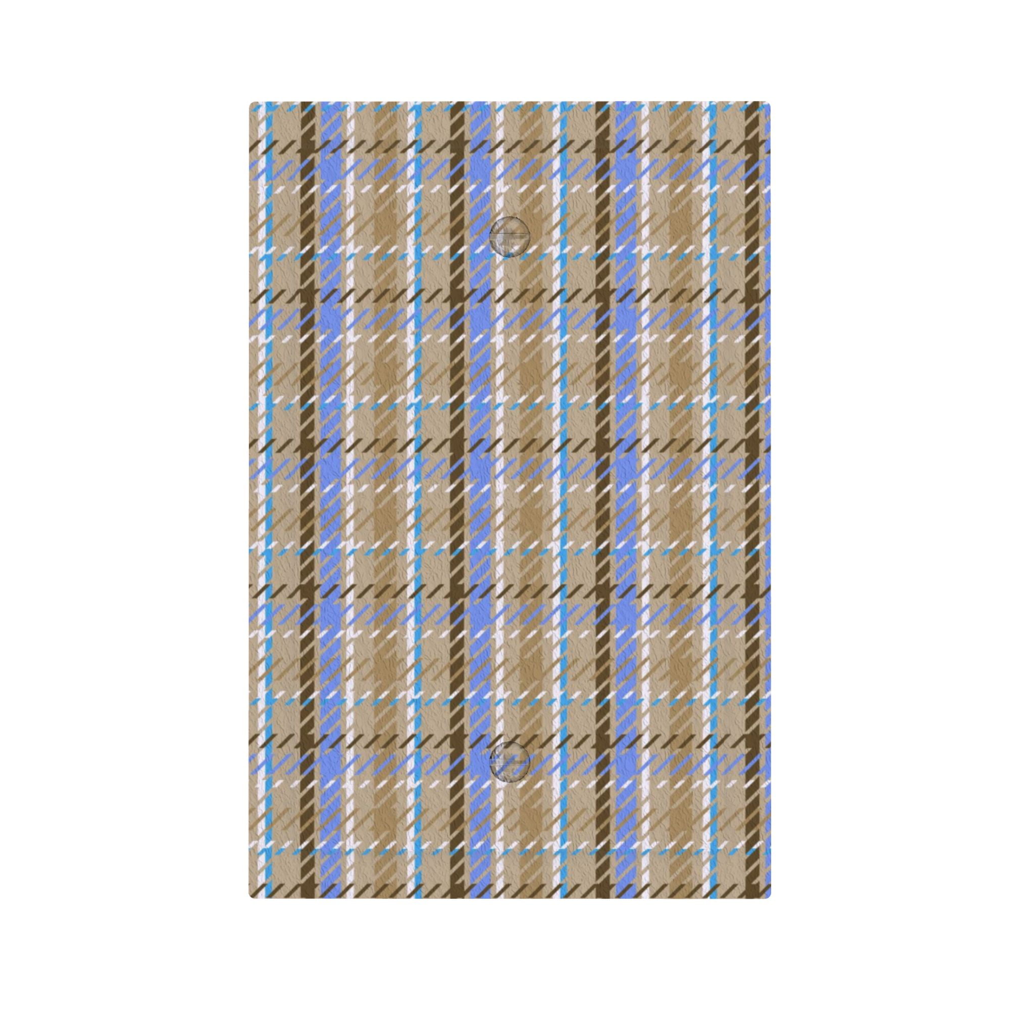 ZICANCN Outlet Covers Wall Plate, Abstract Plaid Style Light Switch ...