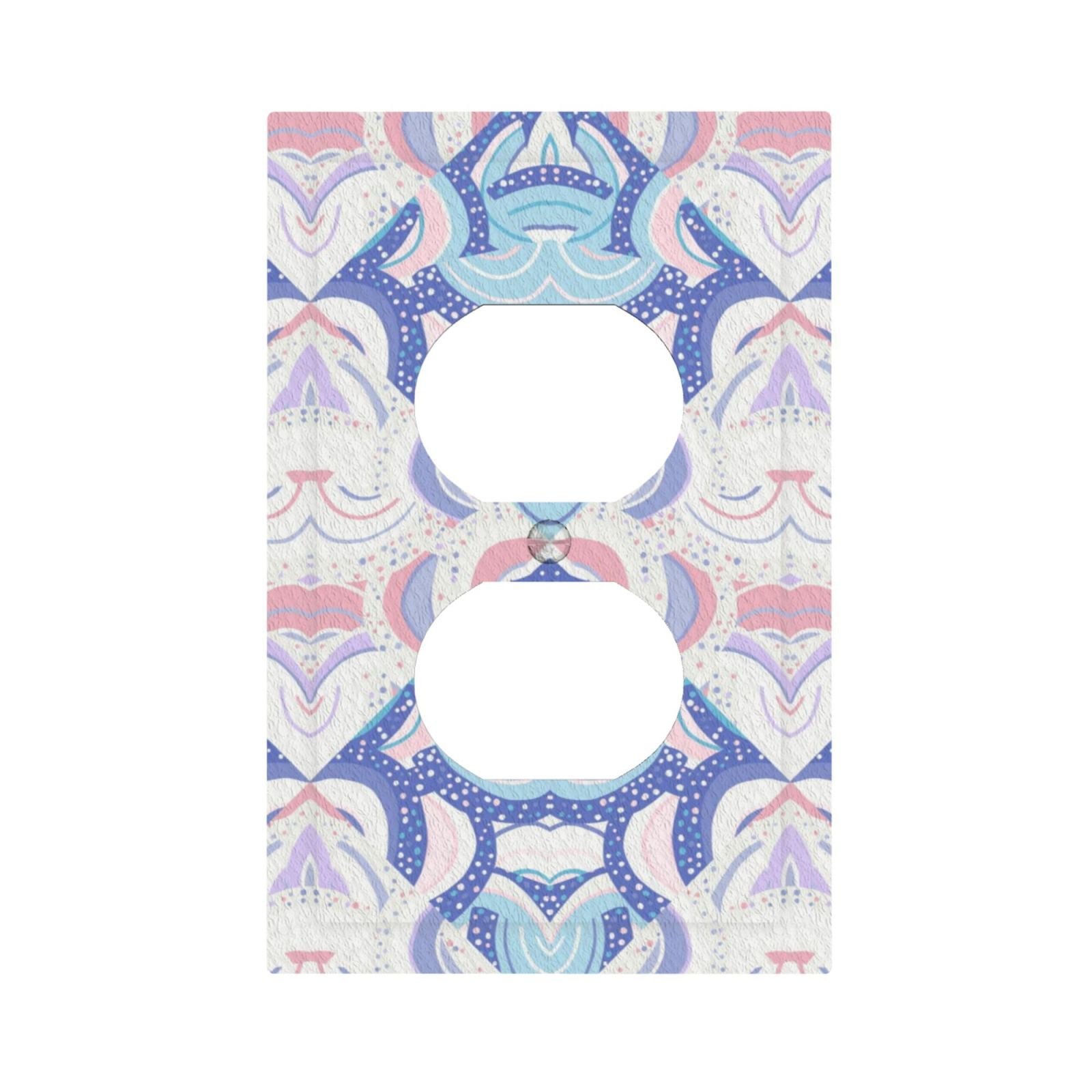 ZICANCN Outlet Covers Wall Plate, Abstract Retro Ethnic Pattern Light ...