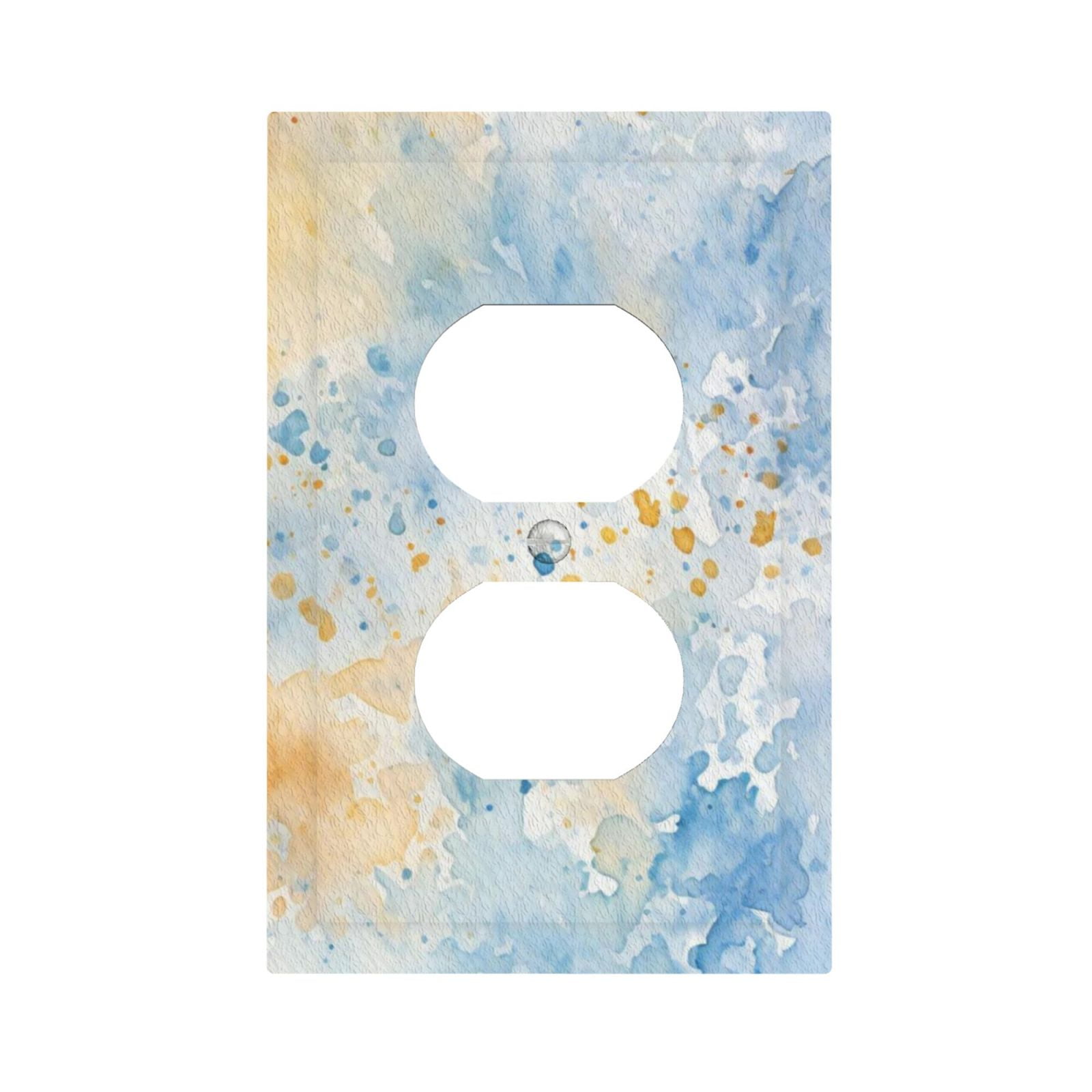ZICANCN Outlet Covers Wall Plate, Abstract Watercolor Illustration ...