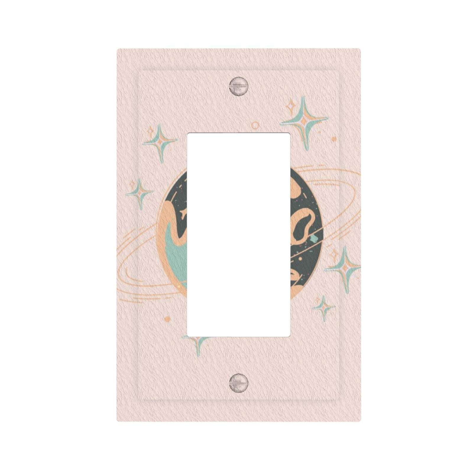 ZICANCN Outlet Covers Wall Plate, Astrology Space Stars Light Switch ...