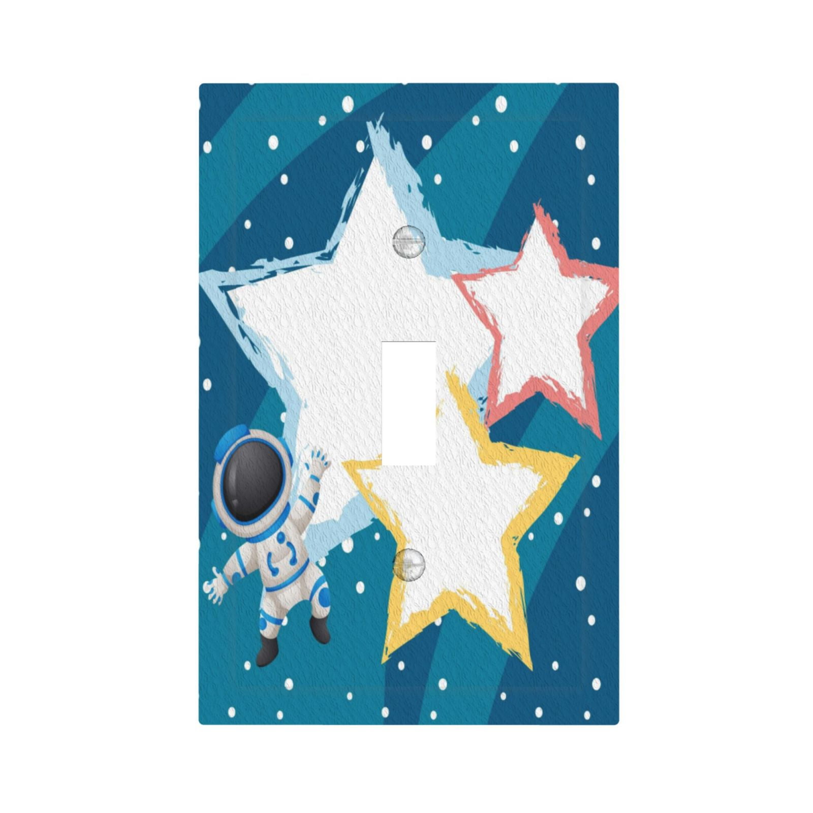 ZICANCN Outlet Covers Wall Plate, Astronaut's Pointing Star Light ...