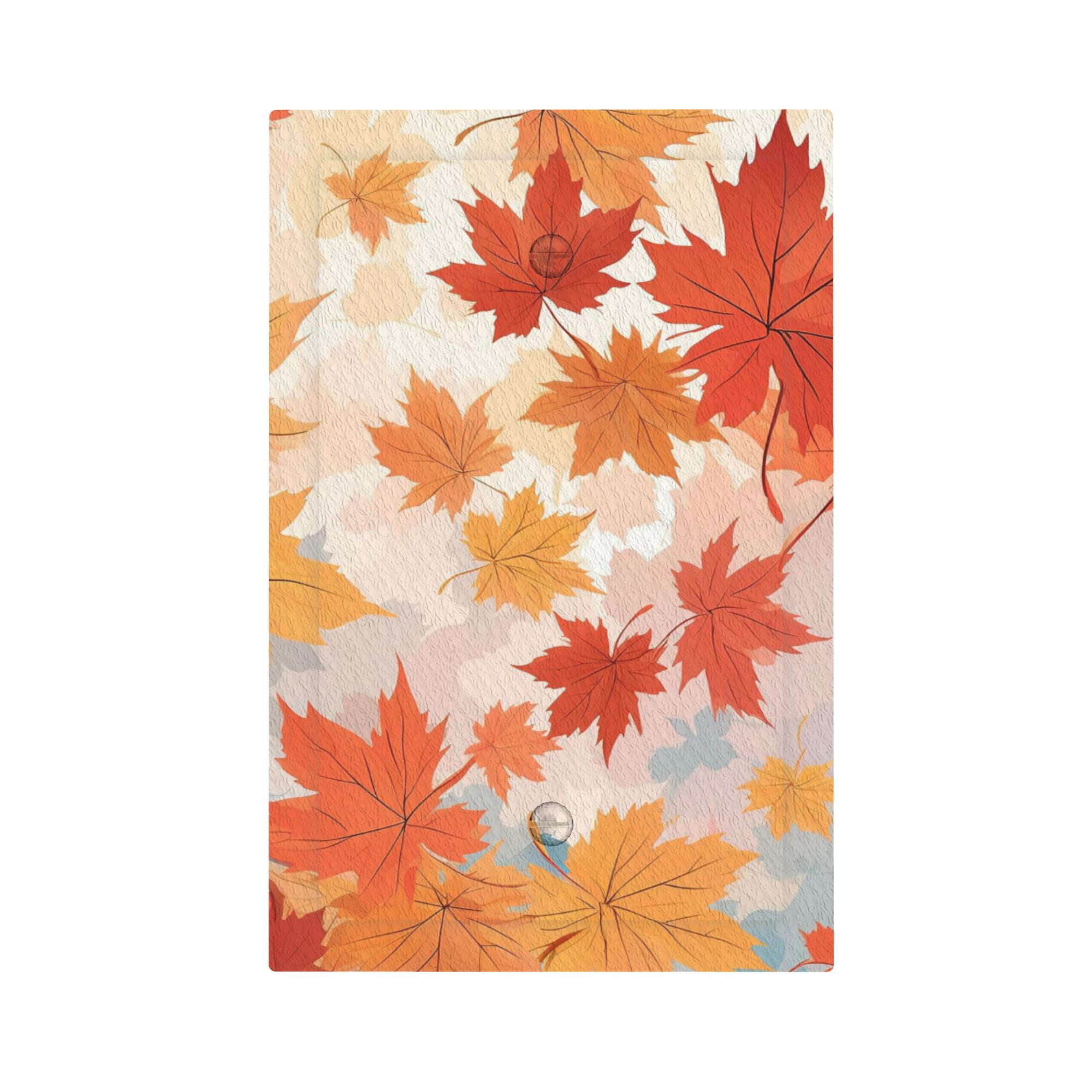 ZICANCN Outlet Covers Wall Plate, Autumn Maple Leaves Modern Light ...