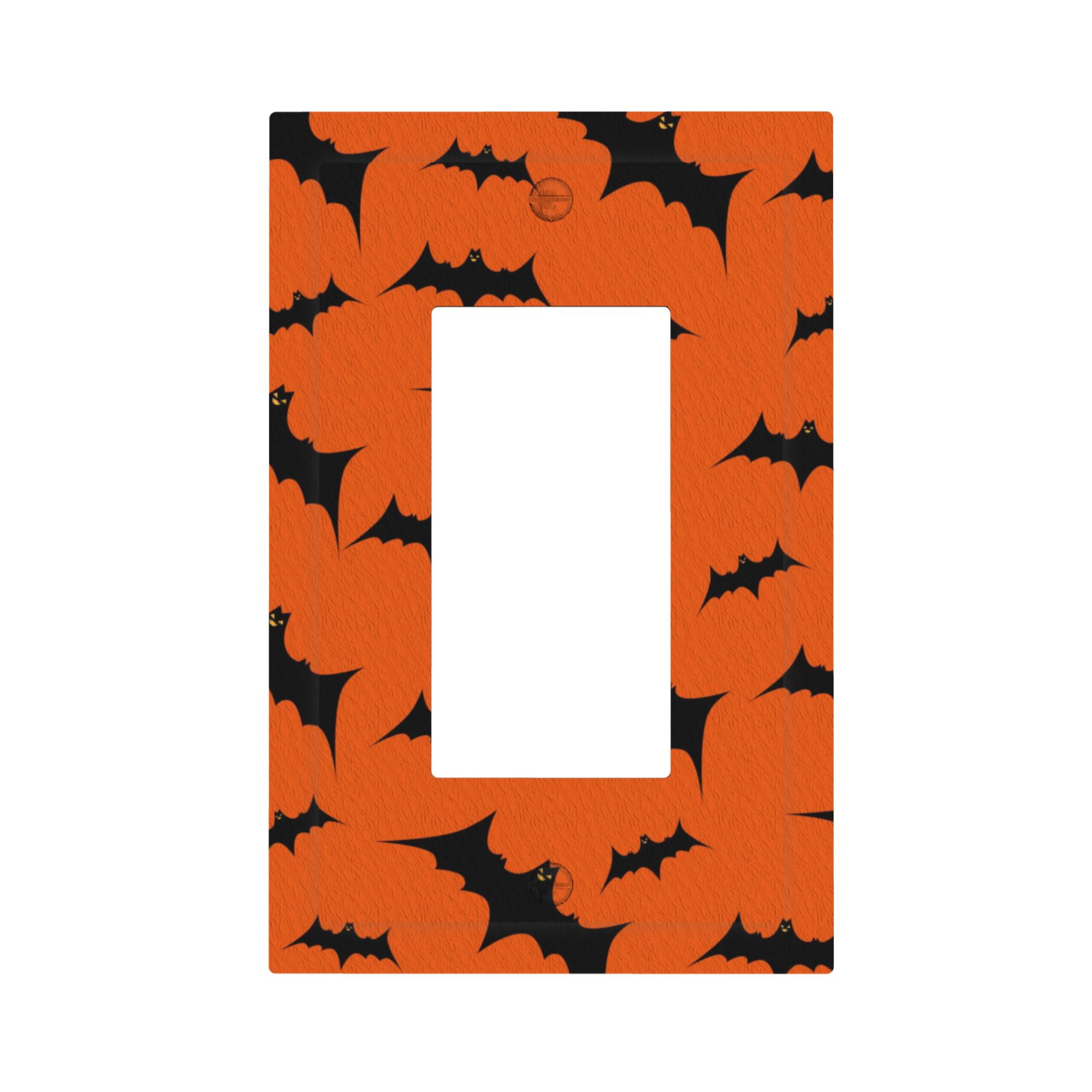 ZICANCN Outlet Covers Wall Plate, Bats Flying Cute Horror Light Switch ...