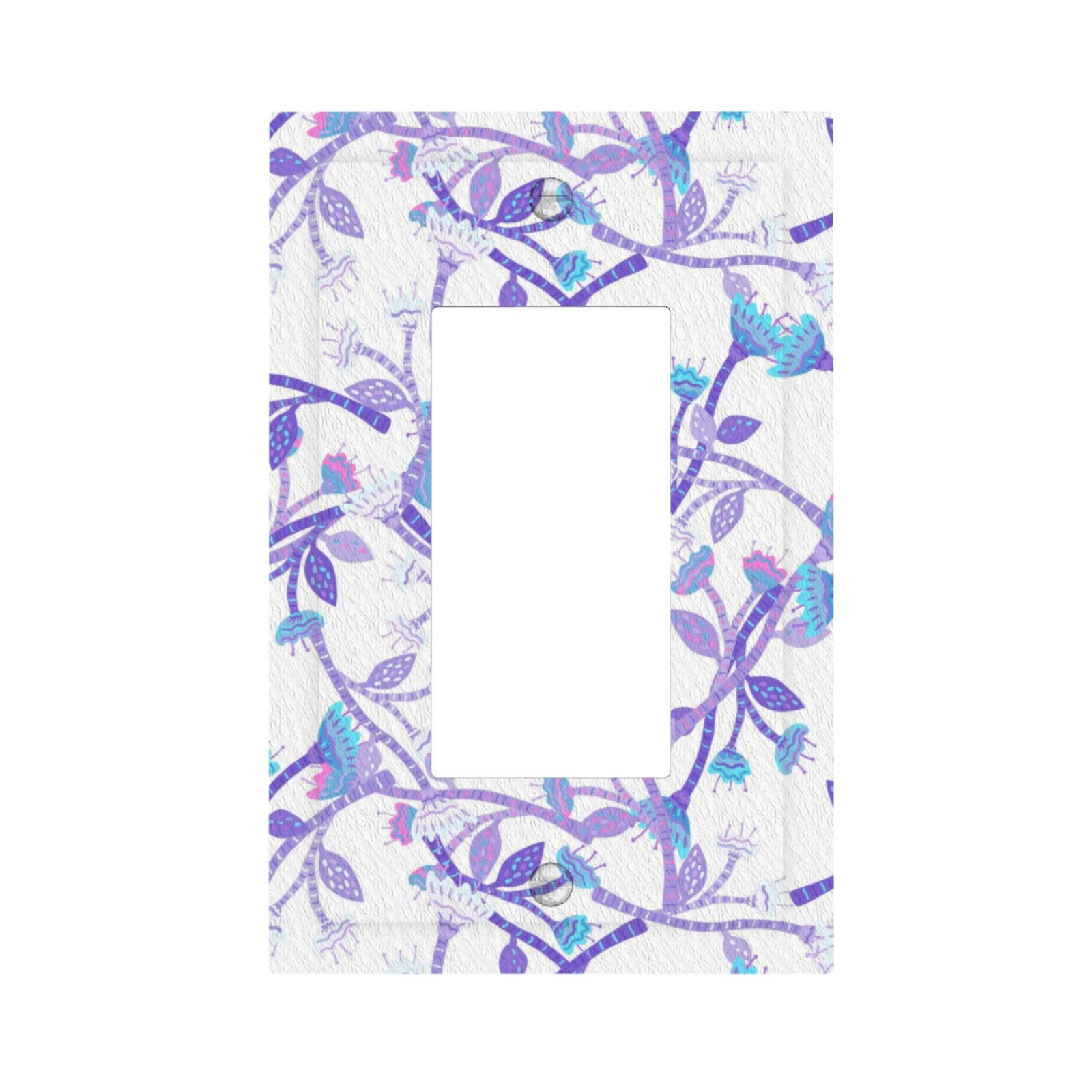 ZICANCN Outlet Covers Wall Plate, Botanical Modern Flower Light Switch ...