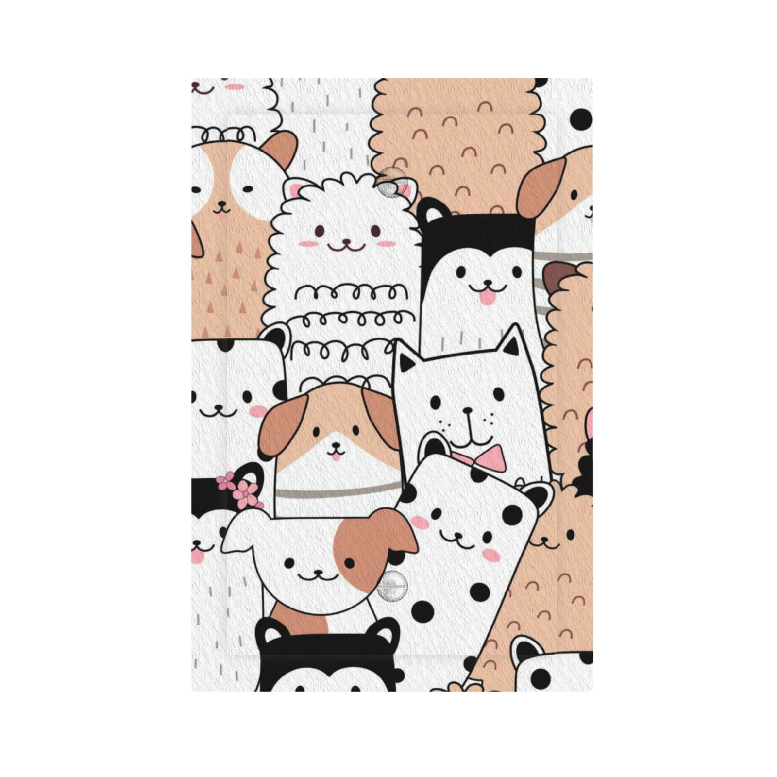 ZICANCN Outlet Covers Wall Plate, Cartoon Cute Animals Dogs Light ...