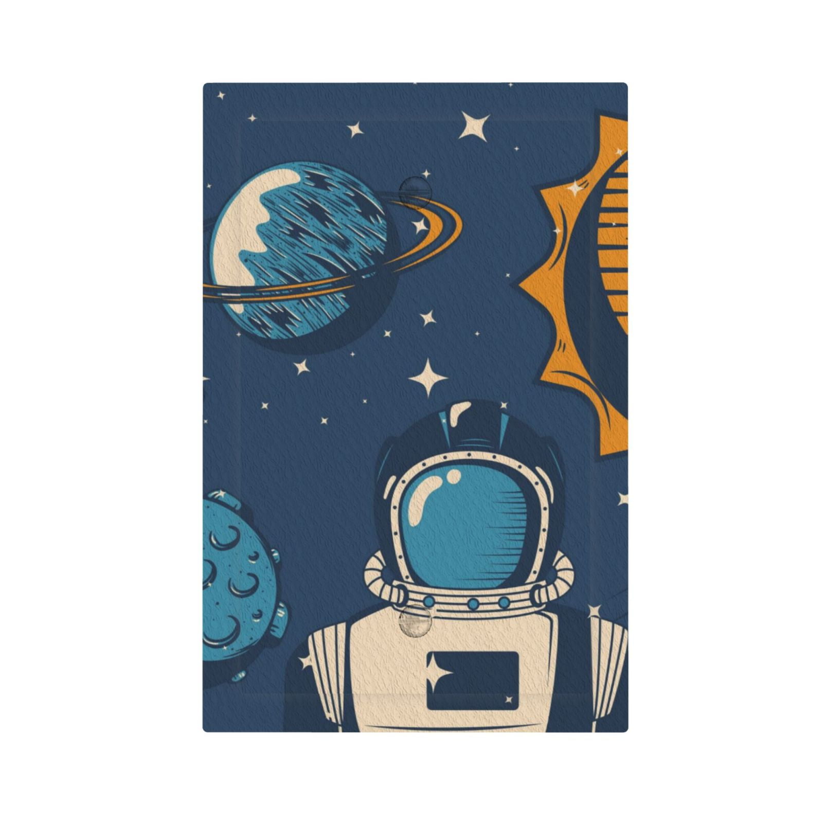 ZICANCN Outlet Covers Wall Plate, Cartoon Shiny Astronaut Light Switch ...
