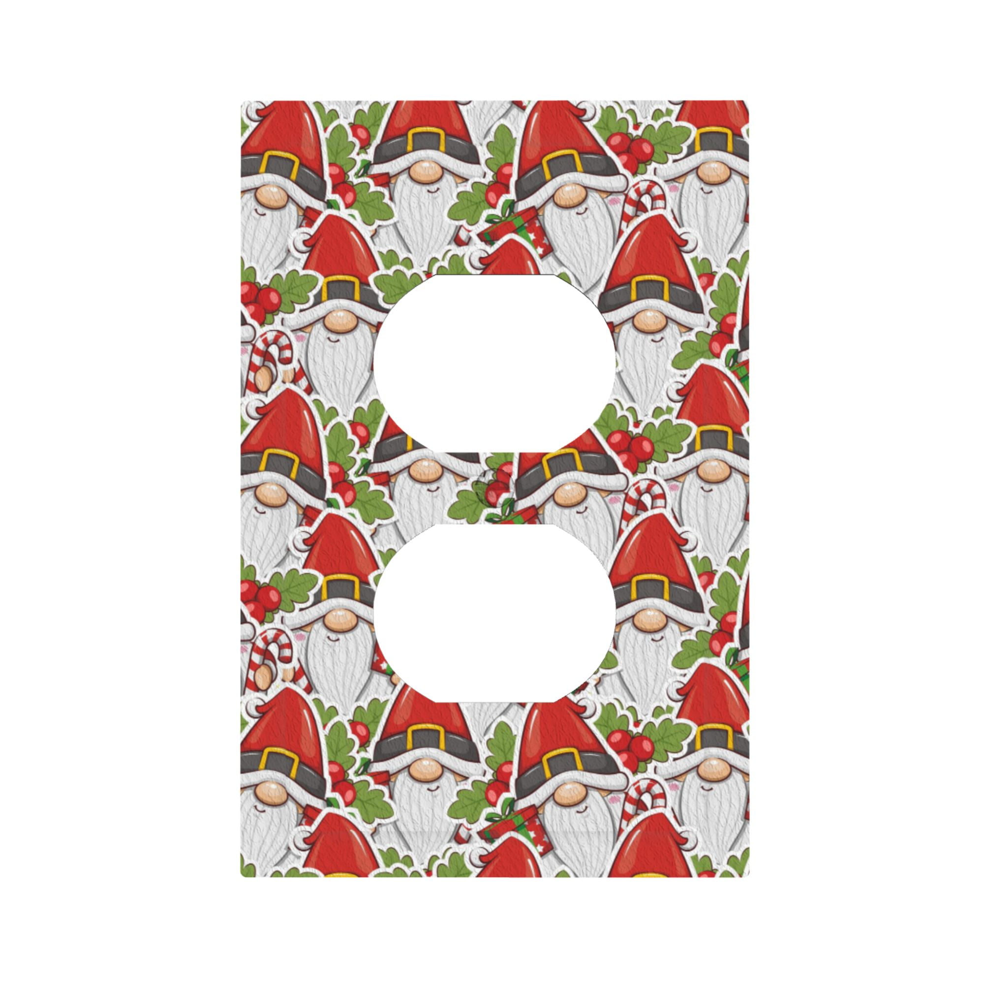 ZICANCN Outlet Covers Wall Plate, Christmas Gnome Santa Light Switch ...