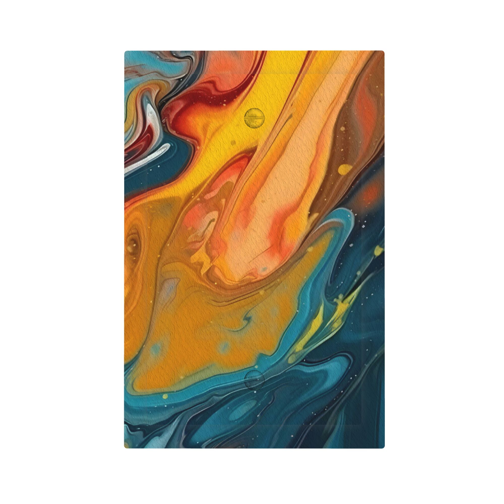 ZICANCN Outlet Covers Wall Plate, Colorful Elegant Modern Abstract ...