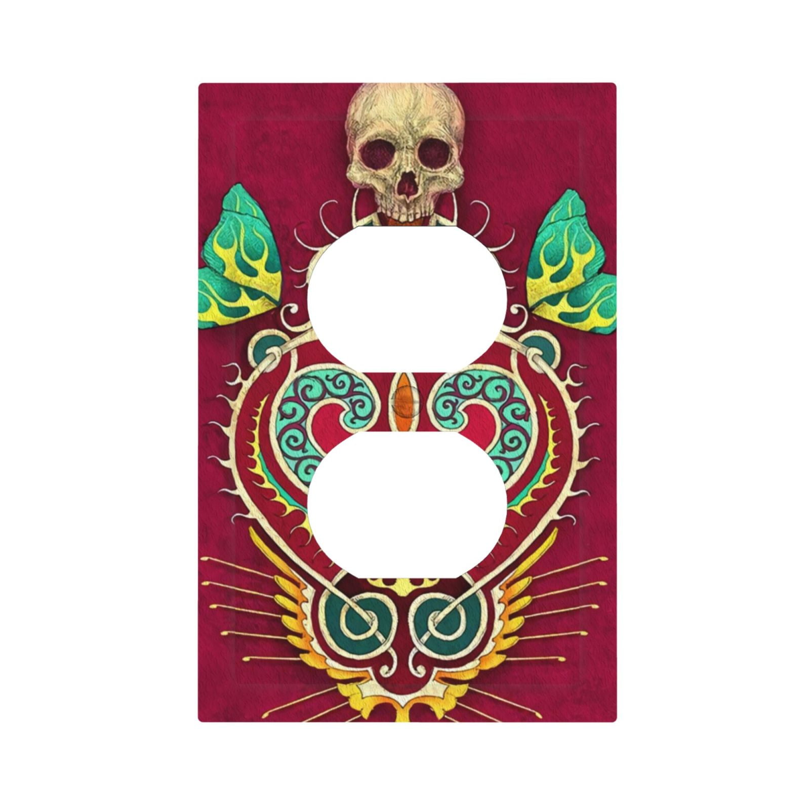 ZICANCN Outlet Covers Wall Plate, Day of The Dead Party Light Switch ...