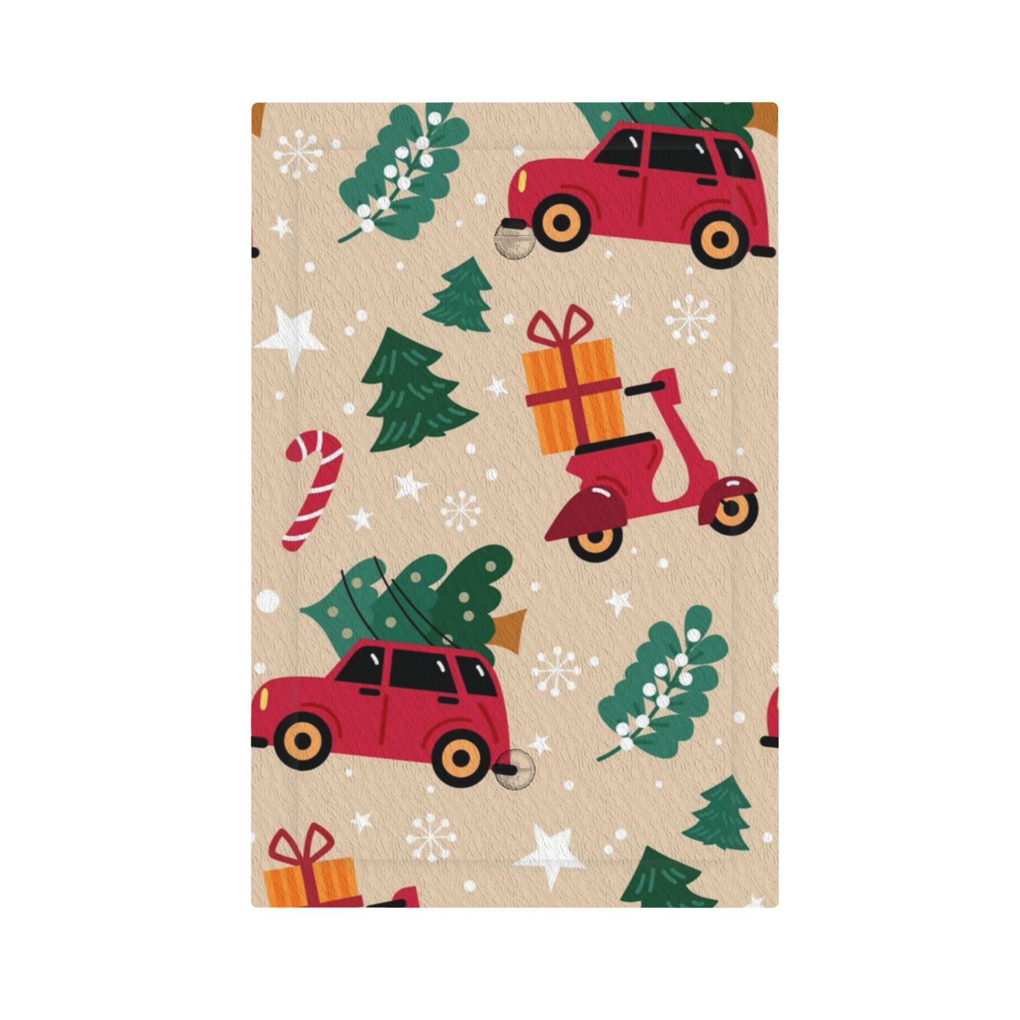 ZICANCN Outlet Covers Wall Plate, Delivering Christmas Gifts Light ...