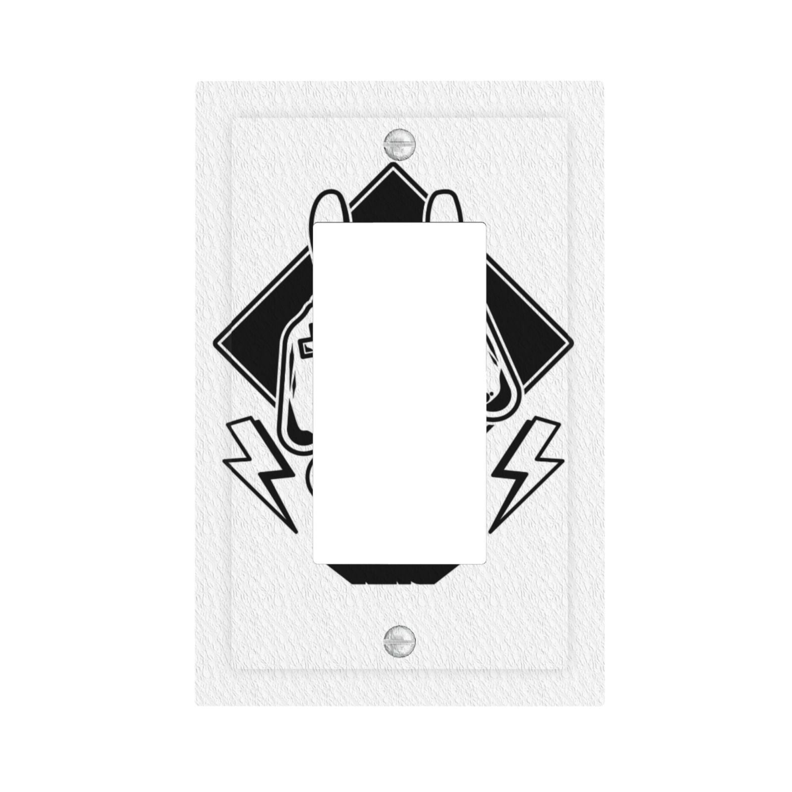 ZICANCN Outlet Covers Wall Plate, Gamer Mascot King Light Switch Cover ...