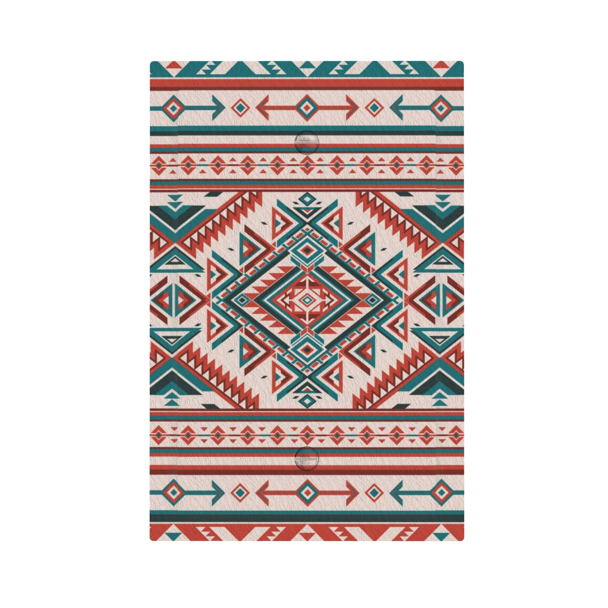 ZICANCN Outlet Covers Wall Plate, Geometric Native Aztec American Light ...