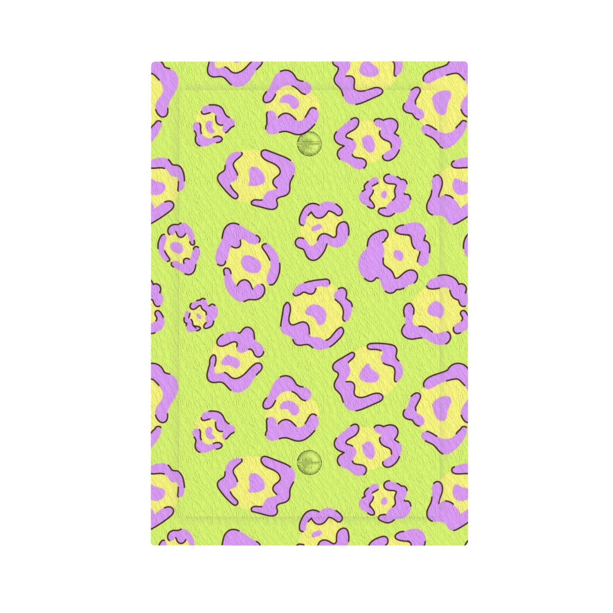 ZICANCN Outlet Covers Wall Plate, Green Abstract Animal Print Light ...