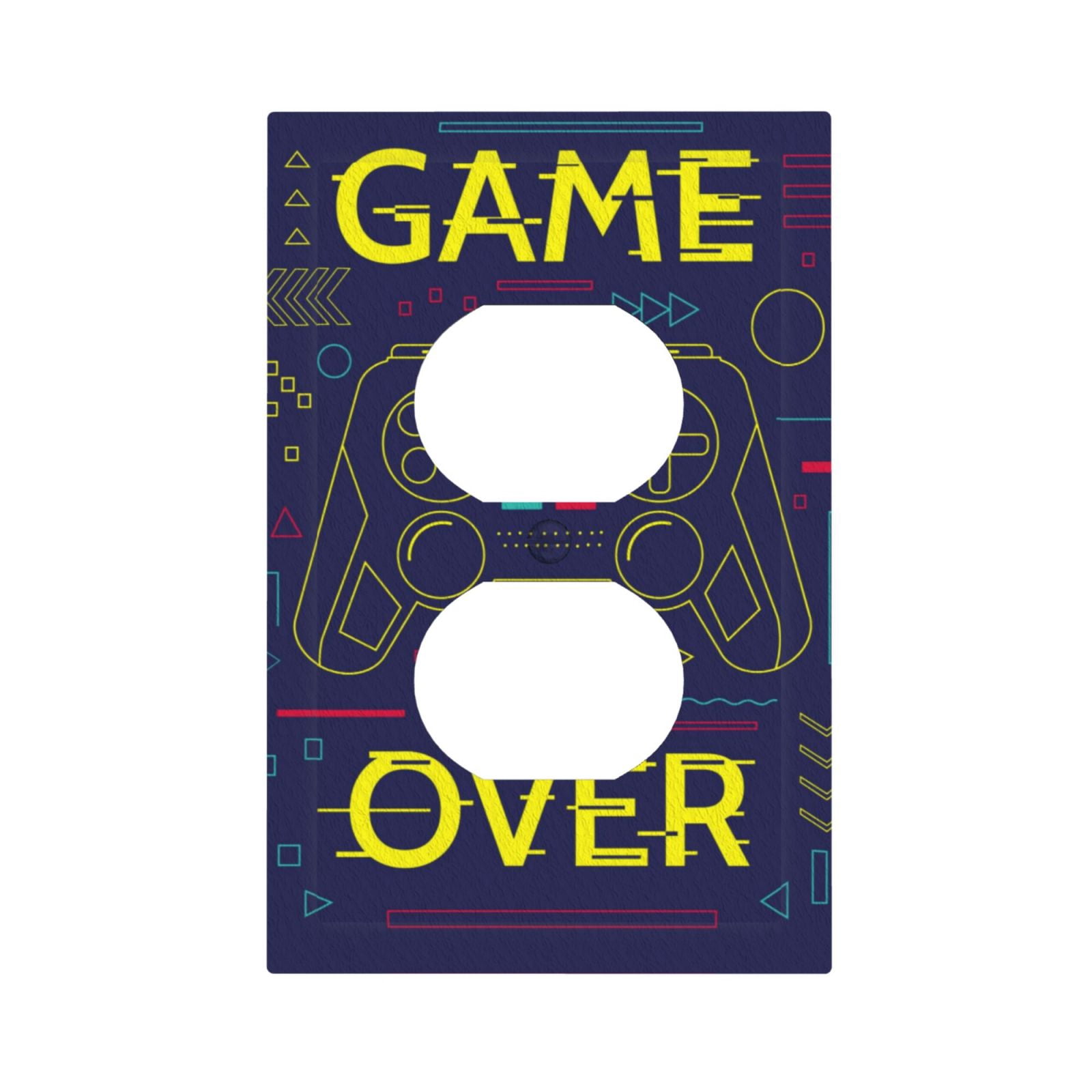 ZICANCN Outlet Covers Wall Plate, Joystick Gaming Over Light Switch ...