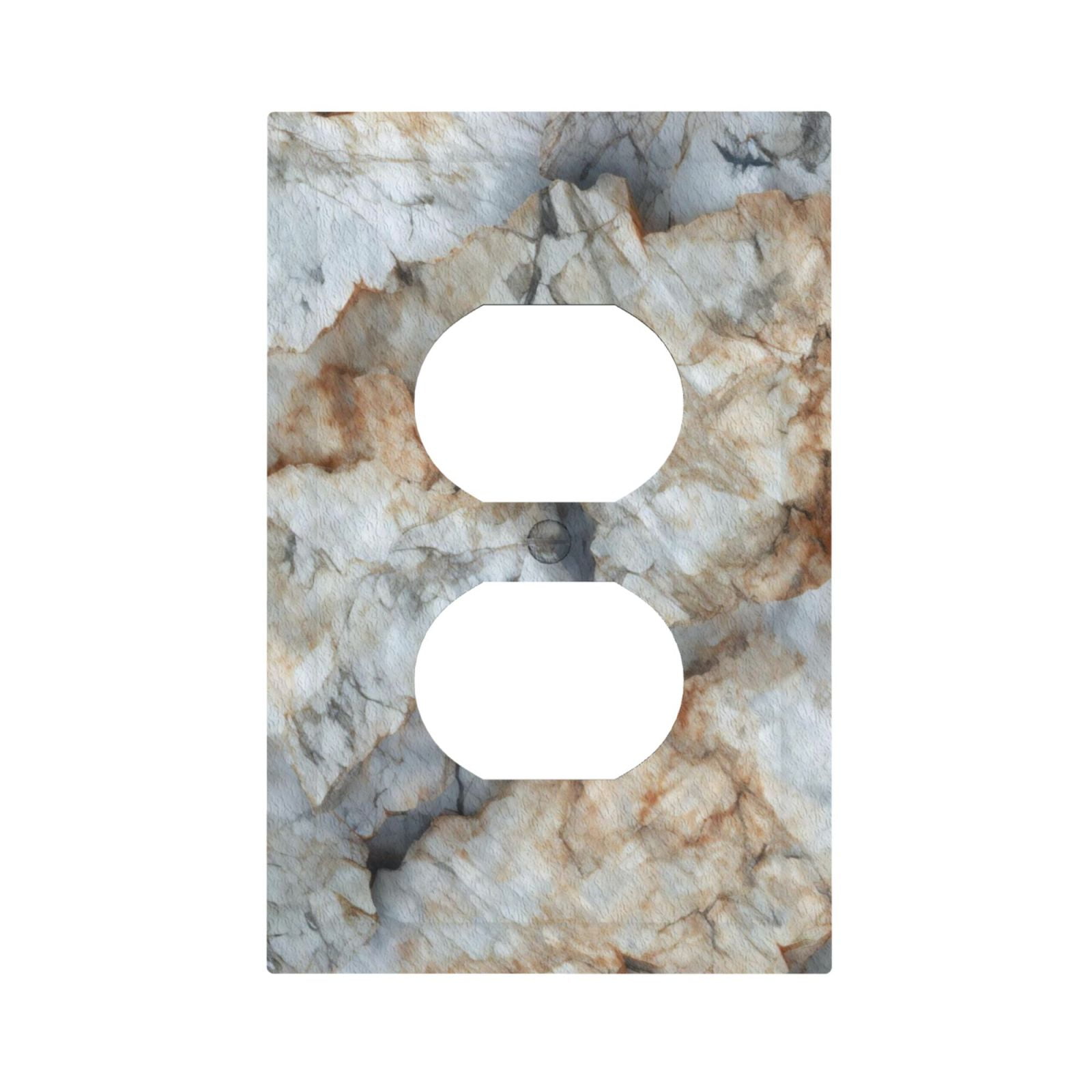 ZICANCN Outlet Covers Wall Plate, Marble Texture Light Switch Cover ...