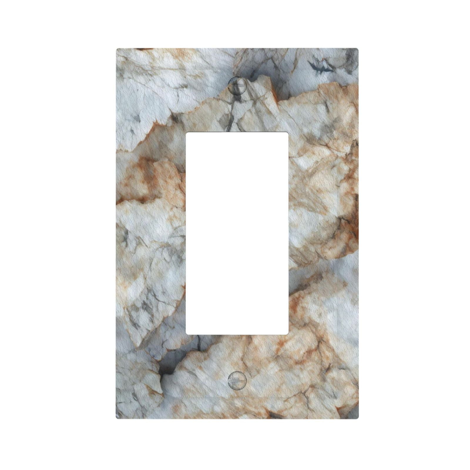 ZICANCN Outlet Covers Wall Plate, Marble Texture Light Switch Cover ...
