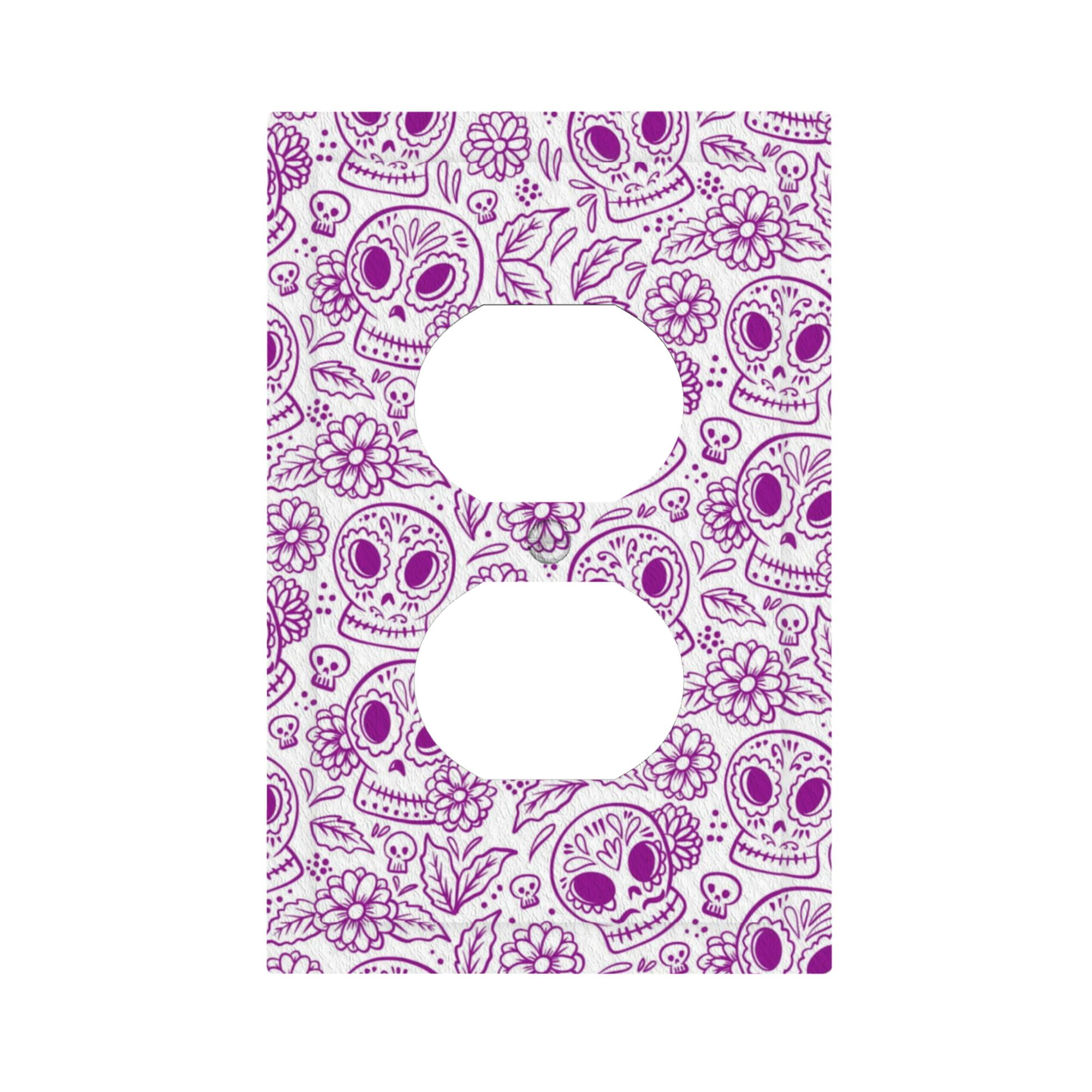 ZICANCN Outlet Covers Wall Plate, Mexico Gothic Floral Dead Light ...
