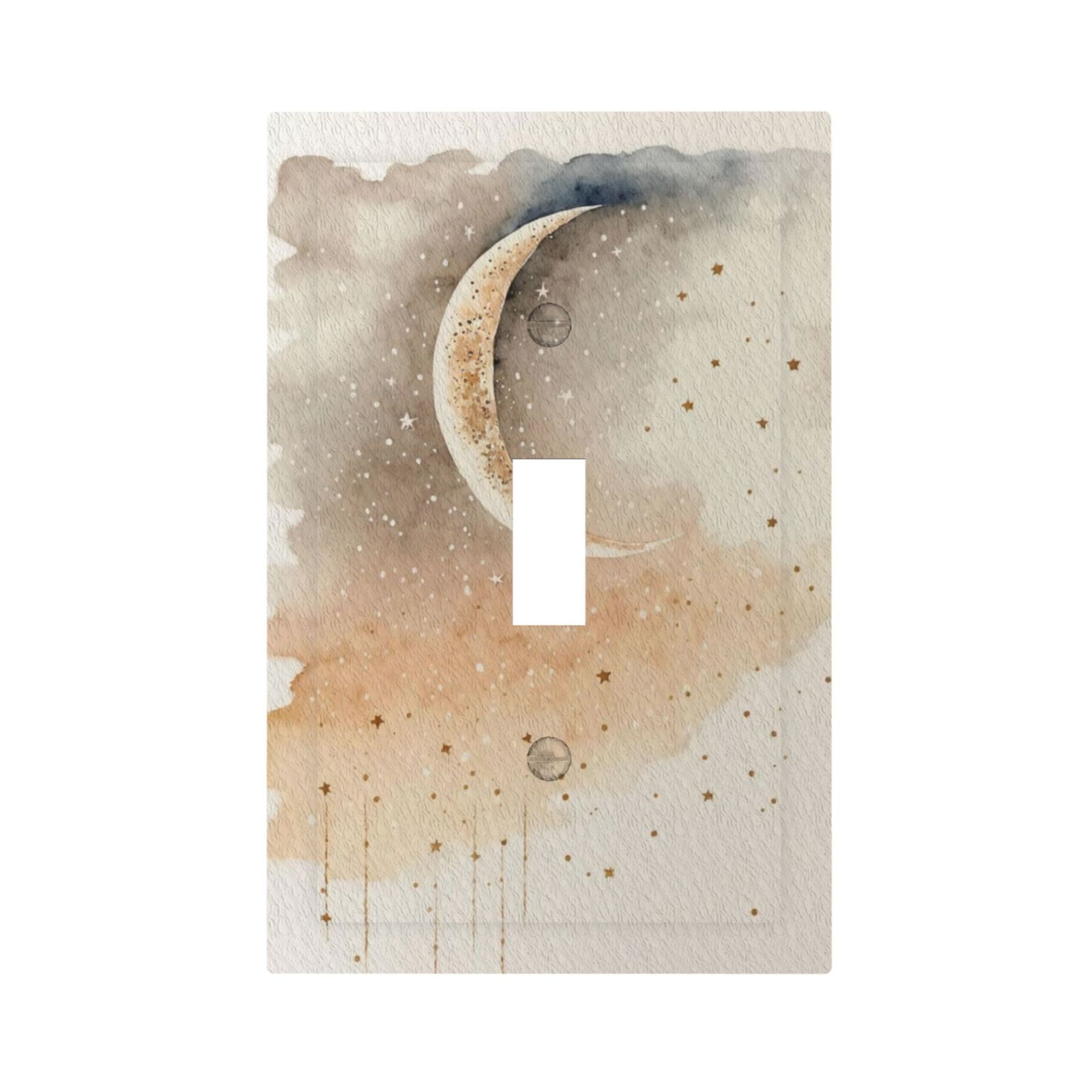 ZICANCN Outlet Covers Wall Plate, Moon Stars Universe Light Switch ...