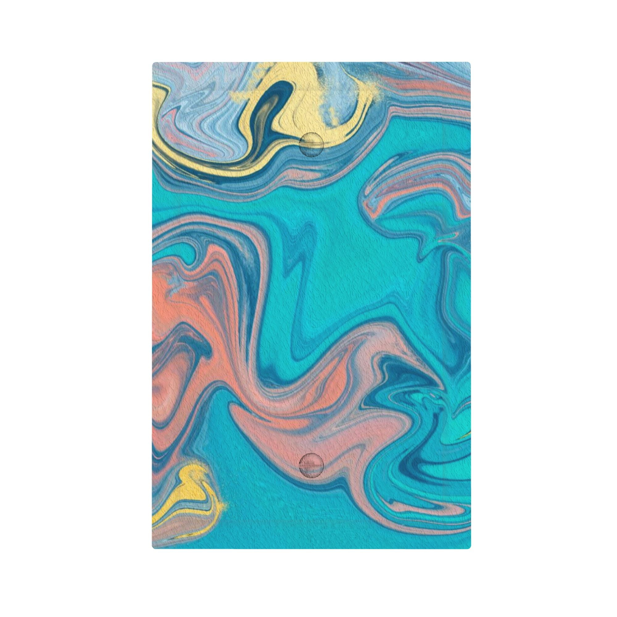 ZICANCN Outlet Covers Wall Plate, Pastel Liquid Fashion Aesthetic Light ...