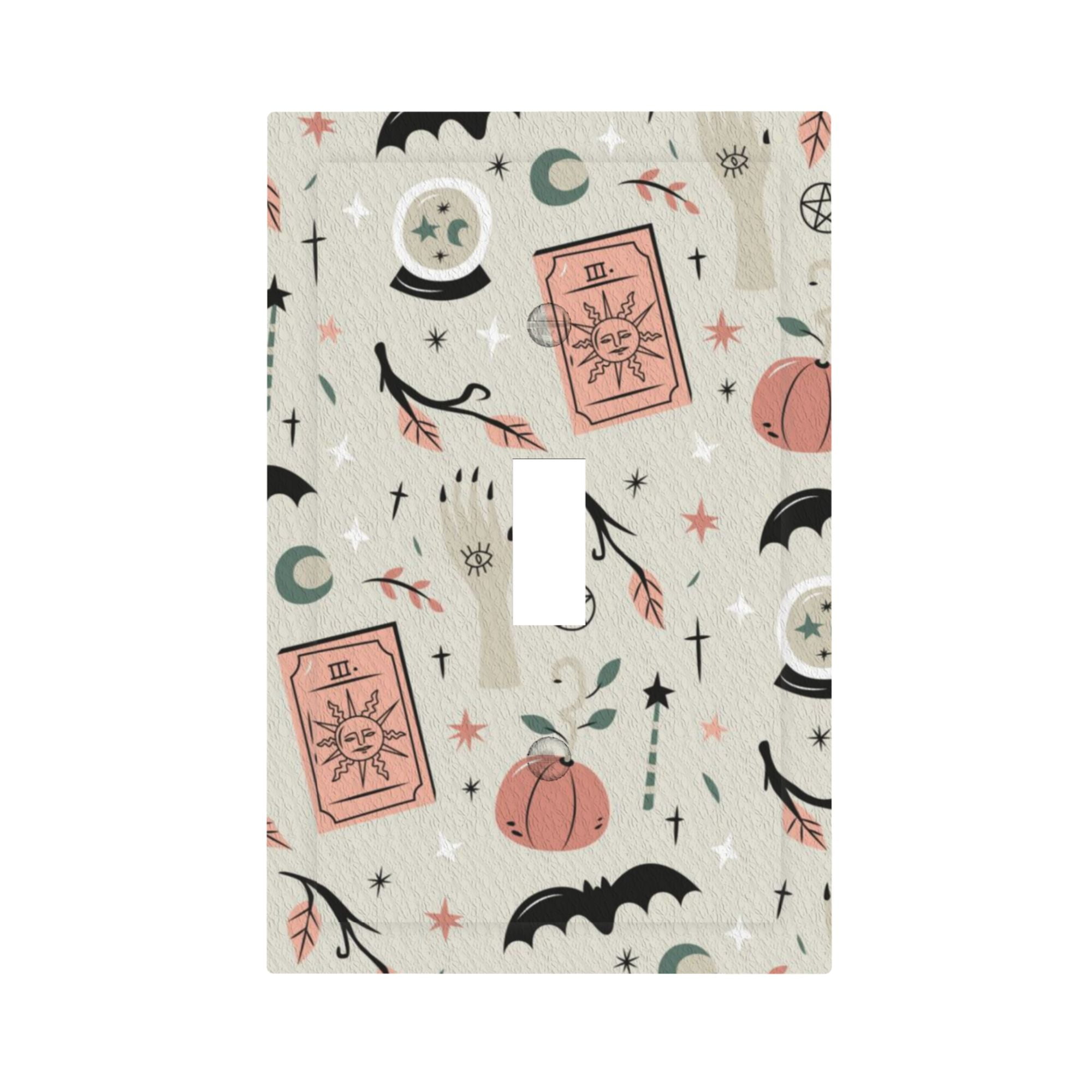 ZICANCN Outlet Covers Wall Plate, Pastel Scary Halloween Celebration ...