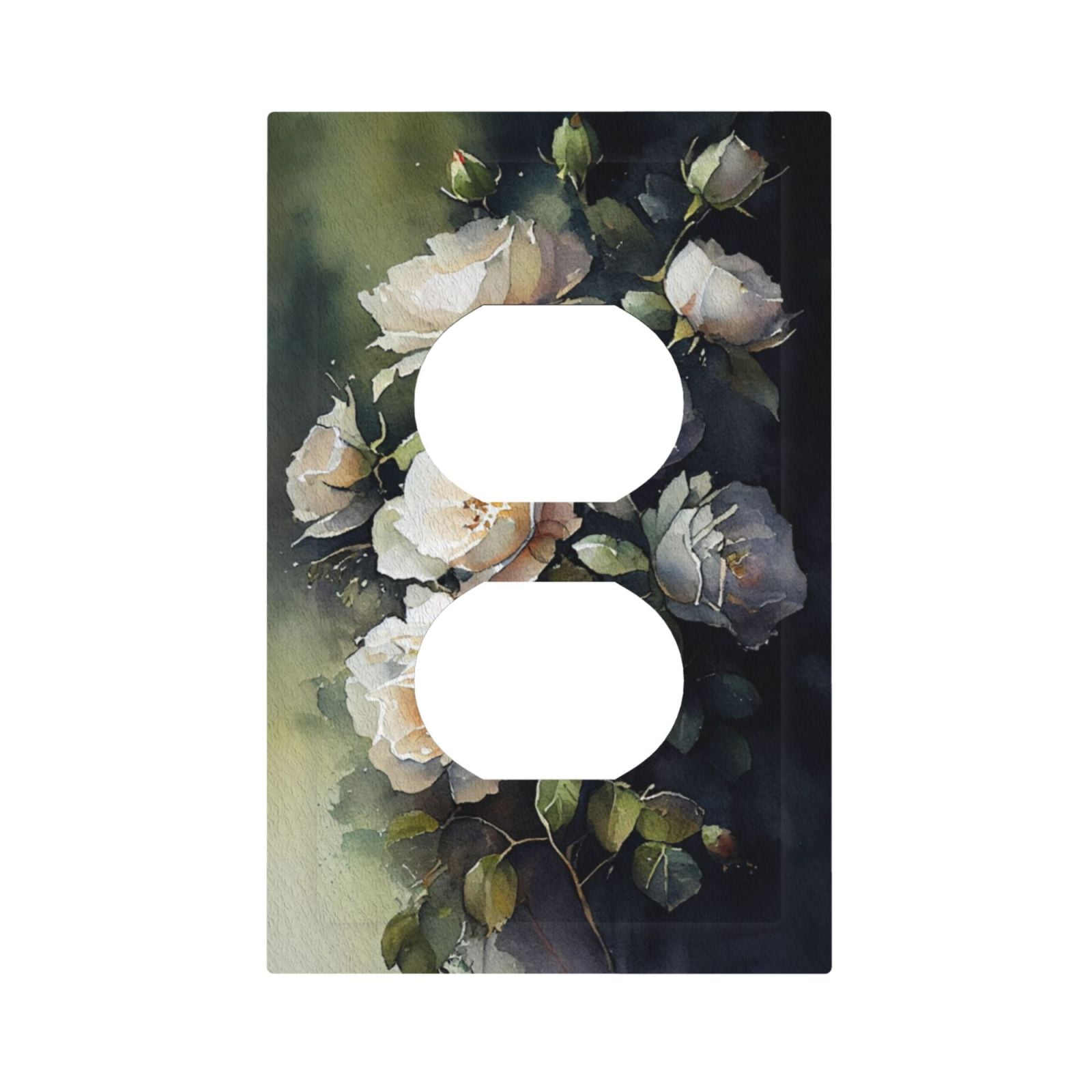 ZICANCN Outlet Covers Wall Plate, Roses Flower Light Switch Cover ...